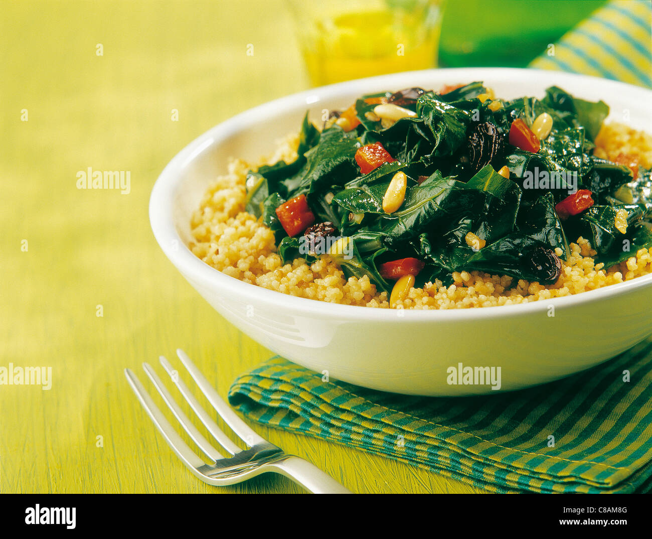 Semolina with fruit and nuts hi-res stock photography and images - Alamy