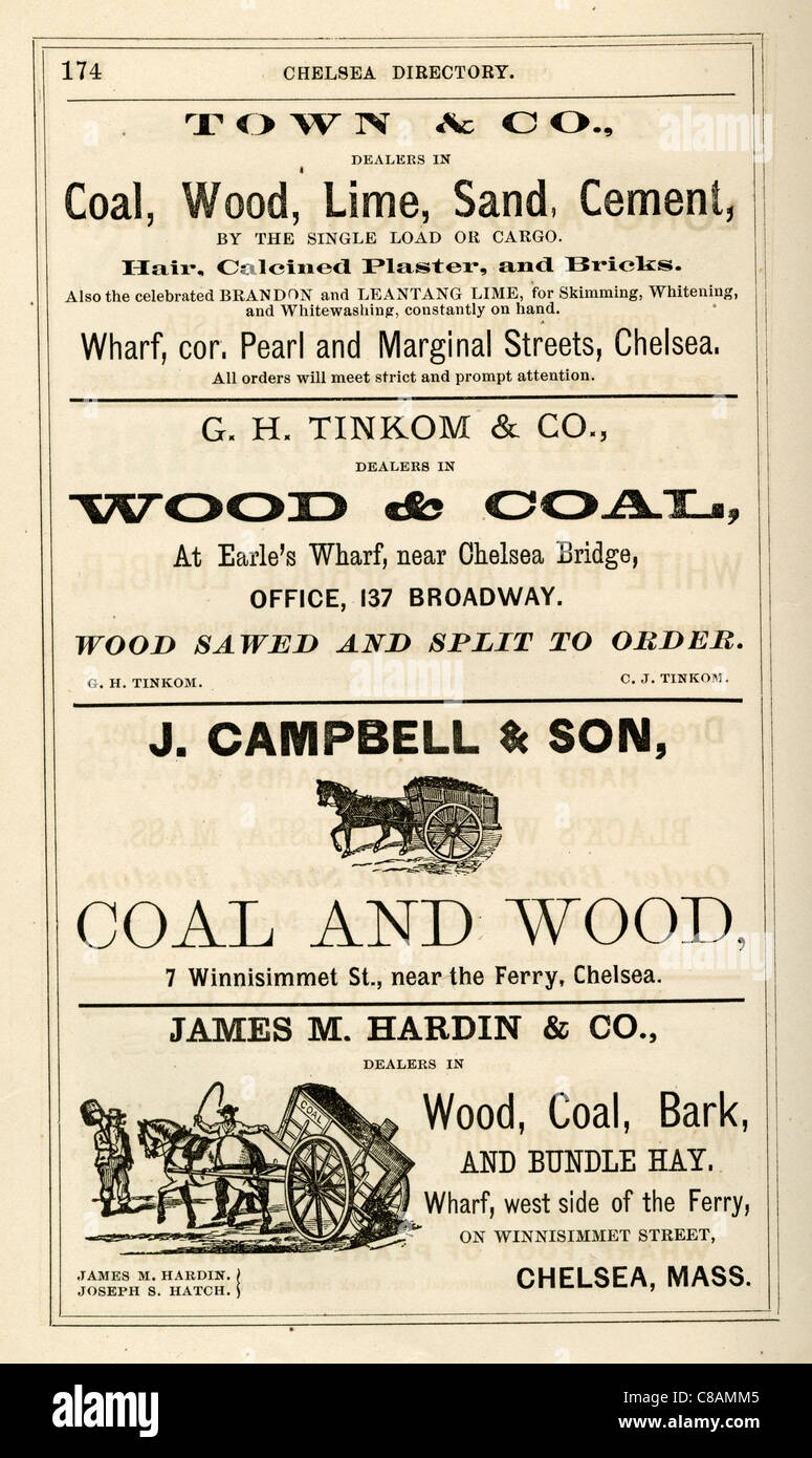 Victorian newspaper advertisements hi-res stock photography and images ...