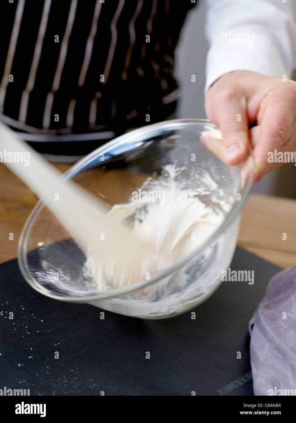 Step mixing hi-res stock photography and images - Alamy