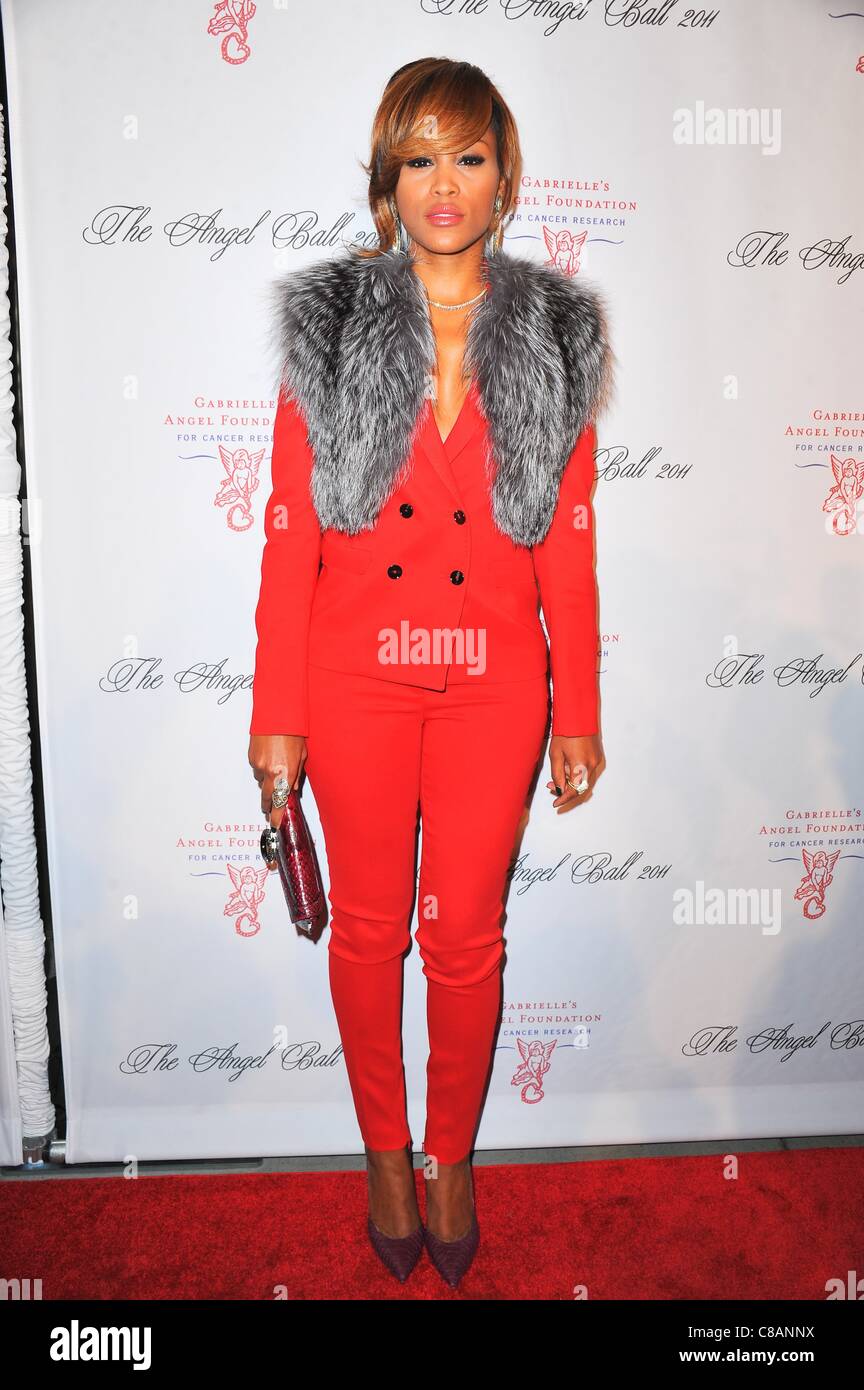 Eve at arrivals for The Angel Ball Benefit for Gabrielle's Angel ...