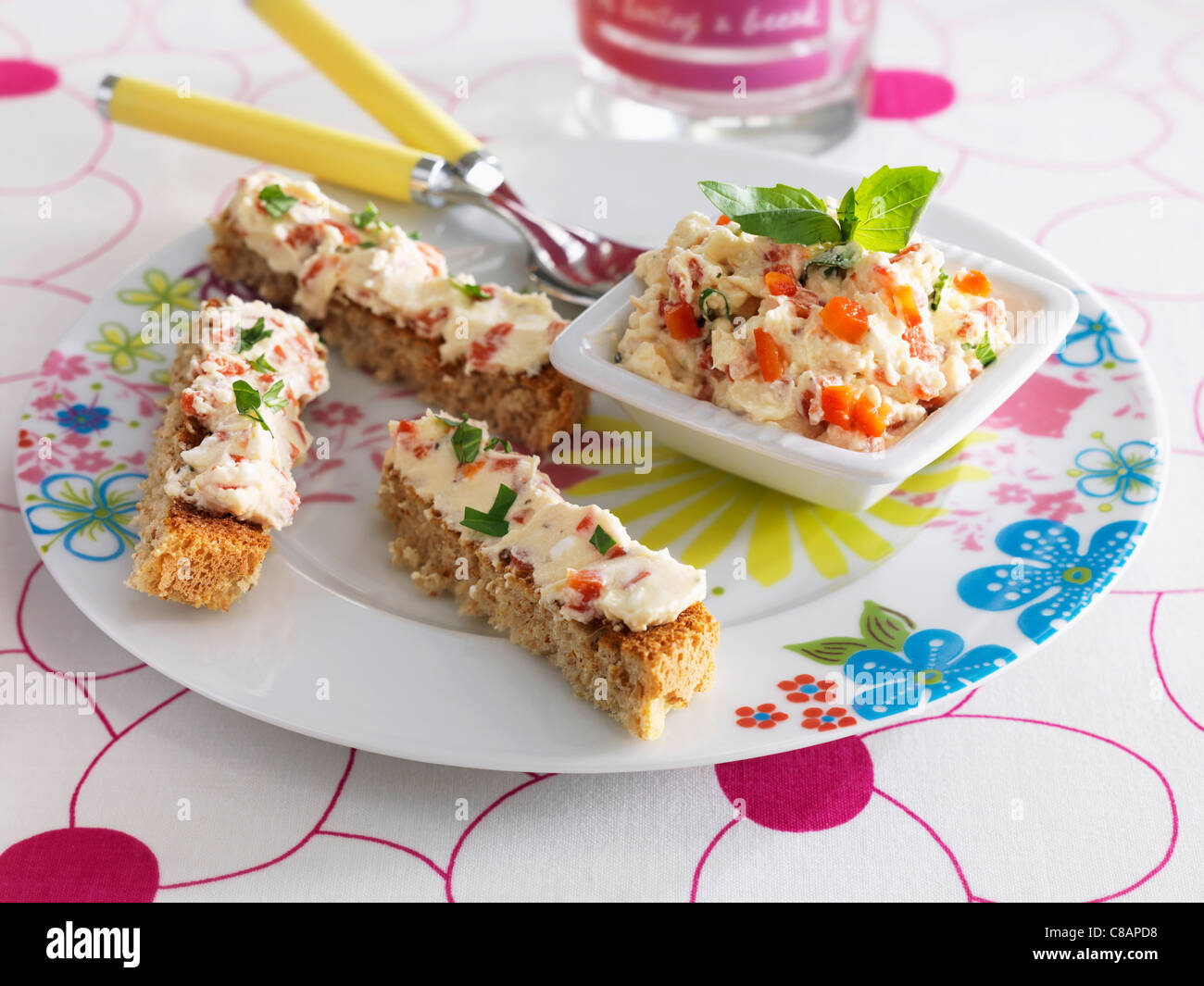 Ricotta cheese peppers hi-res stock photography and images - Alamy