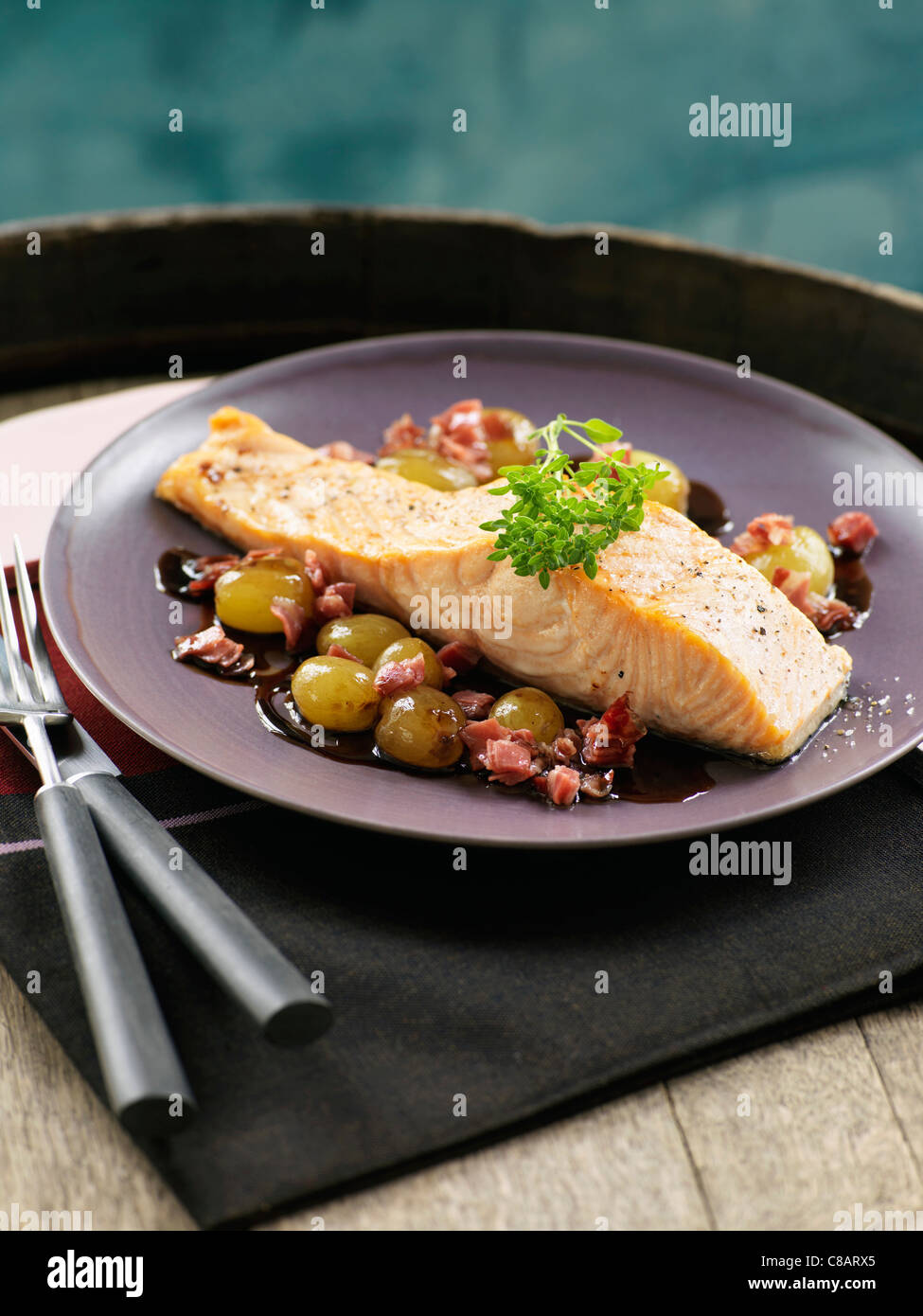 Fish With Grapes High Resolution Stock Photography and Images - Alamy