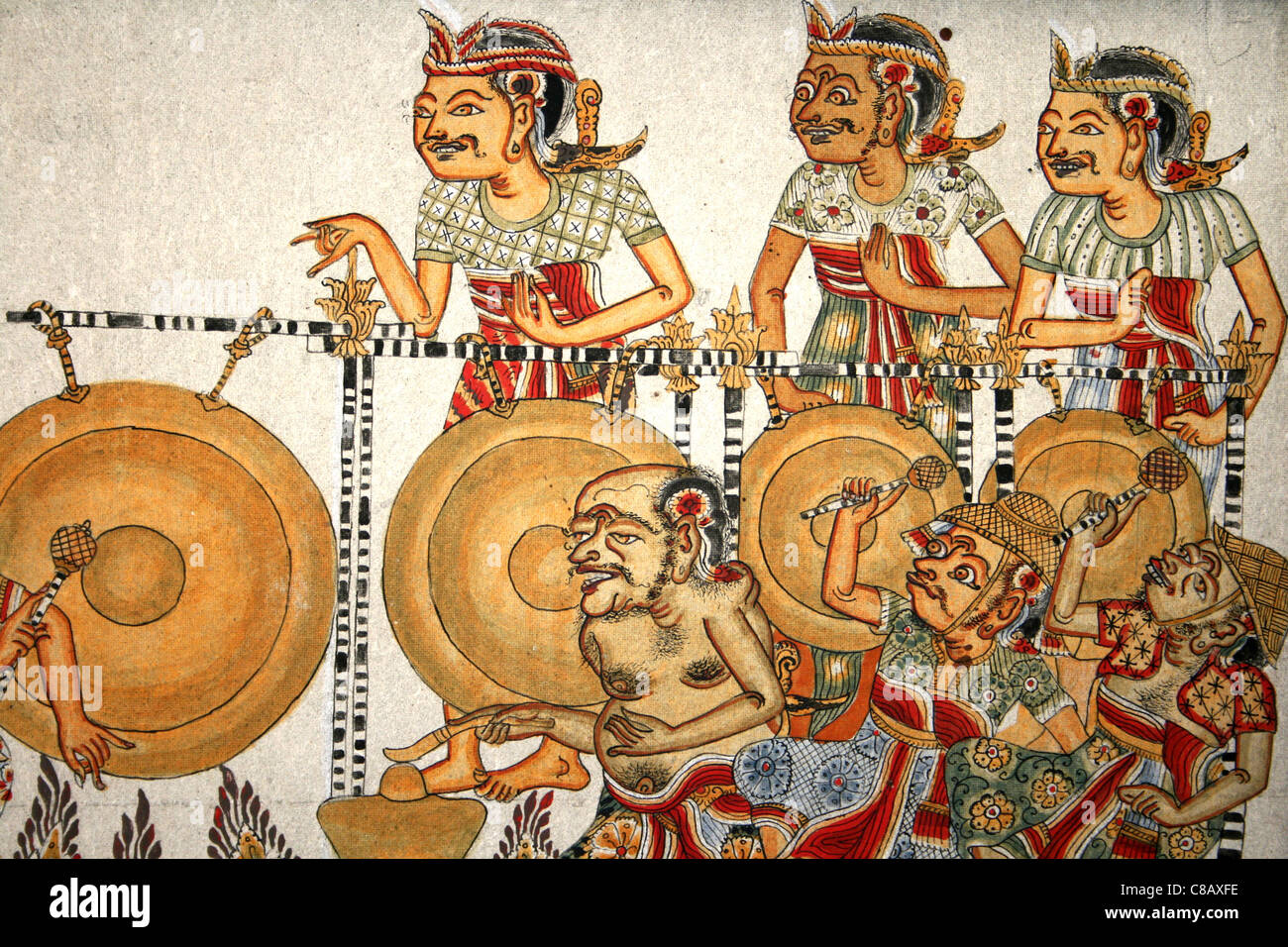 Kamasan wayang painting hi-res stock photography and images - Alamy