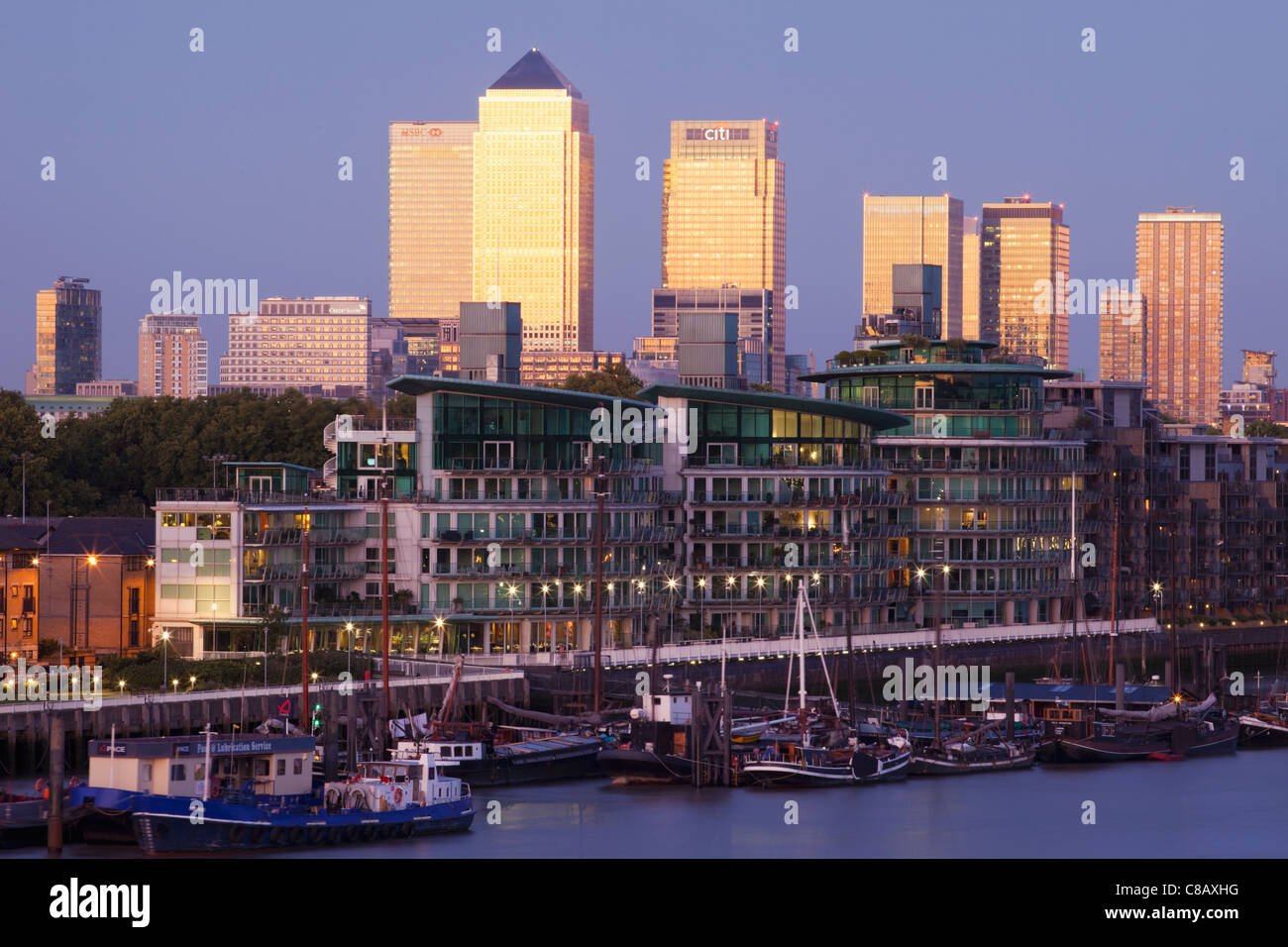 England, London, Docklands, Canary Wharf Stock Photo - Alamy