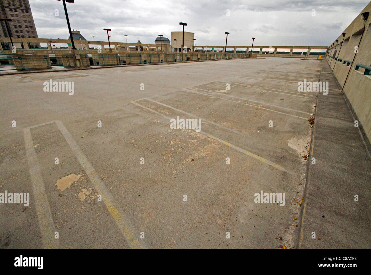Concrete Parking Deck Stock Photo - Alamy