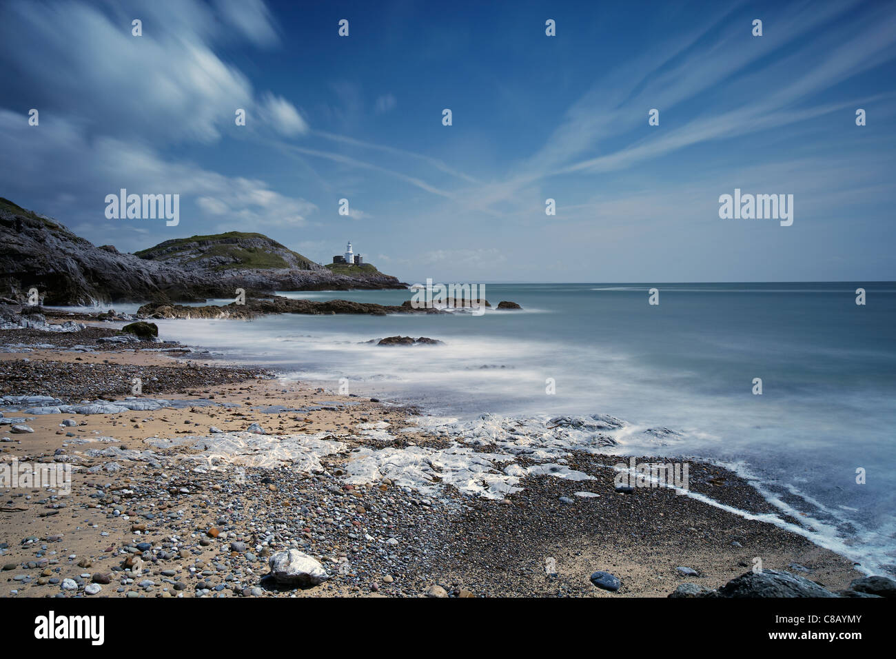 Mumbles lighthouse hi-res stock photography and images - Alamy
