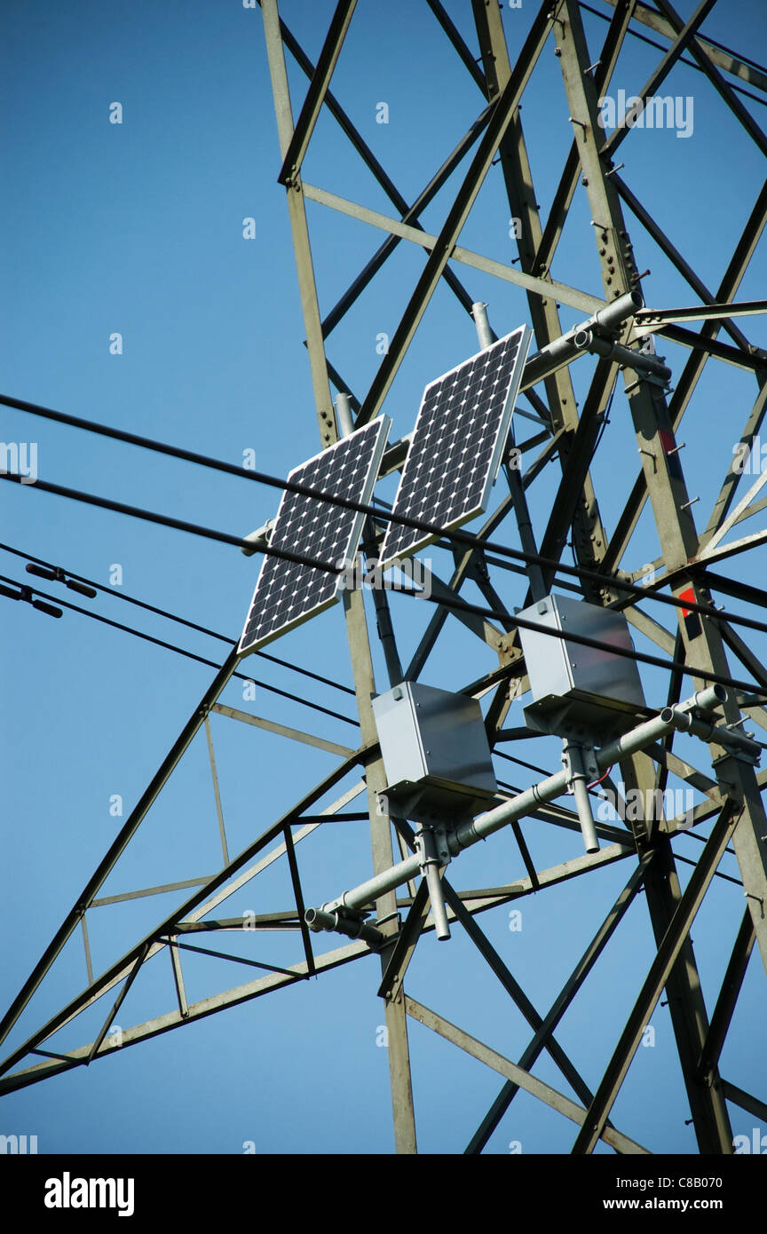 Electricity Power Lines Power Towers Pylons Electricity Electric Power ...