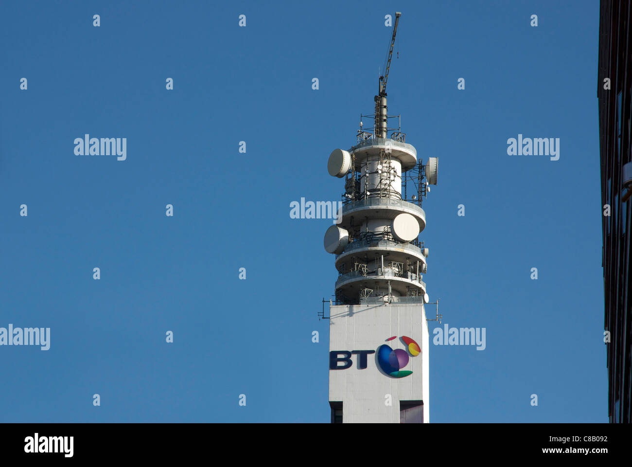 BT Tower, Birmingham, UK Stock Photo - Alamy