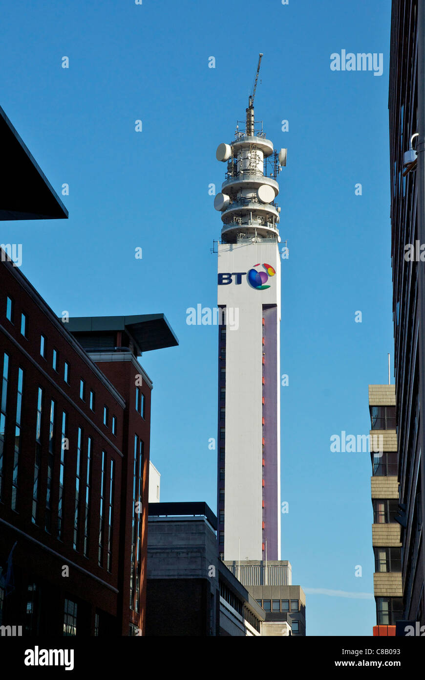 BT Tower, Birmingham, UK Stock Photo - Alamy