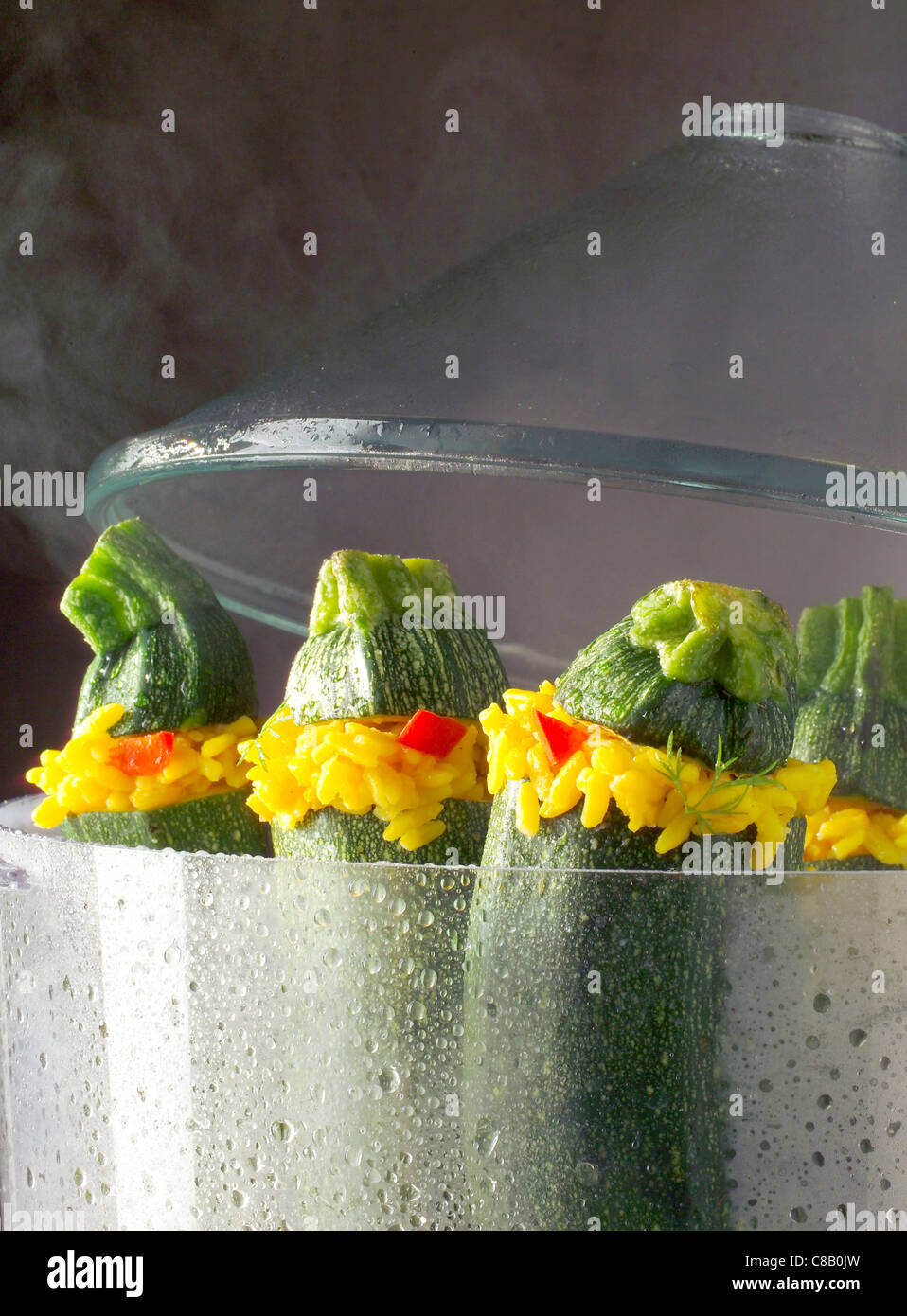 Steamed Courgettes High Resolution Stock Photography and Images - Alamy
