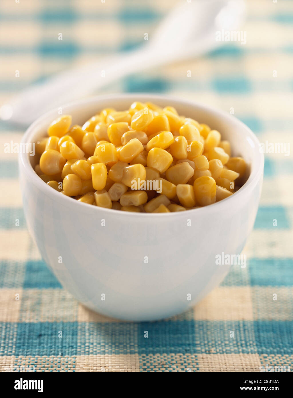 Bowl of sweetcorn Stock Photo - Alamy