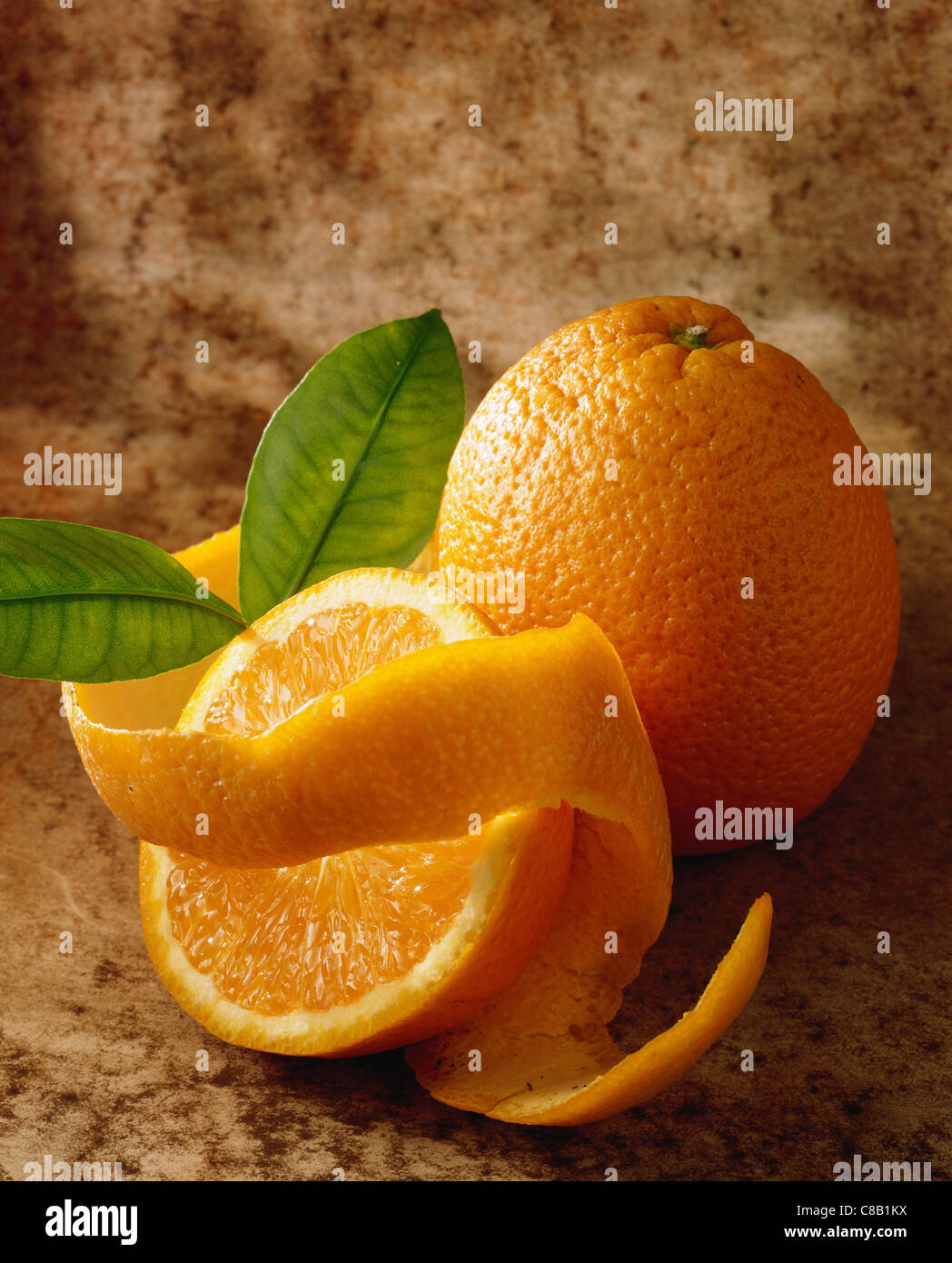 Orange And Peel High Resolution Stock Photography and Images - Alamy