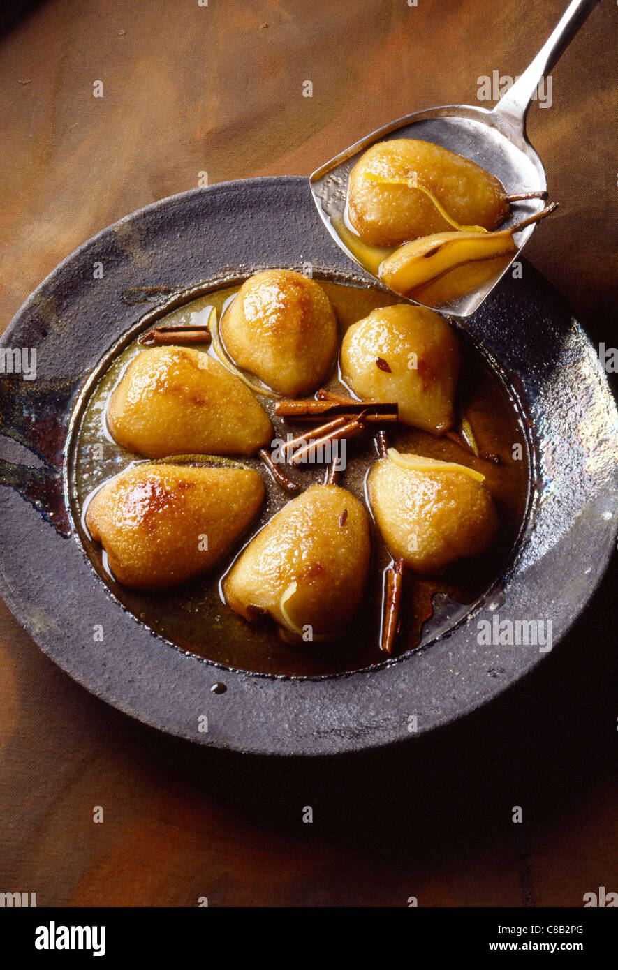 pears in syrup Stock Photo - Alamy