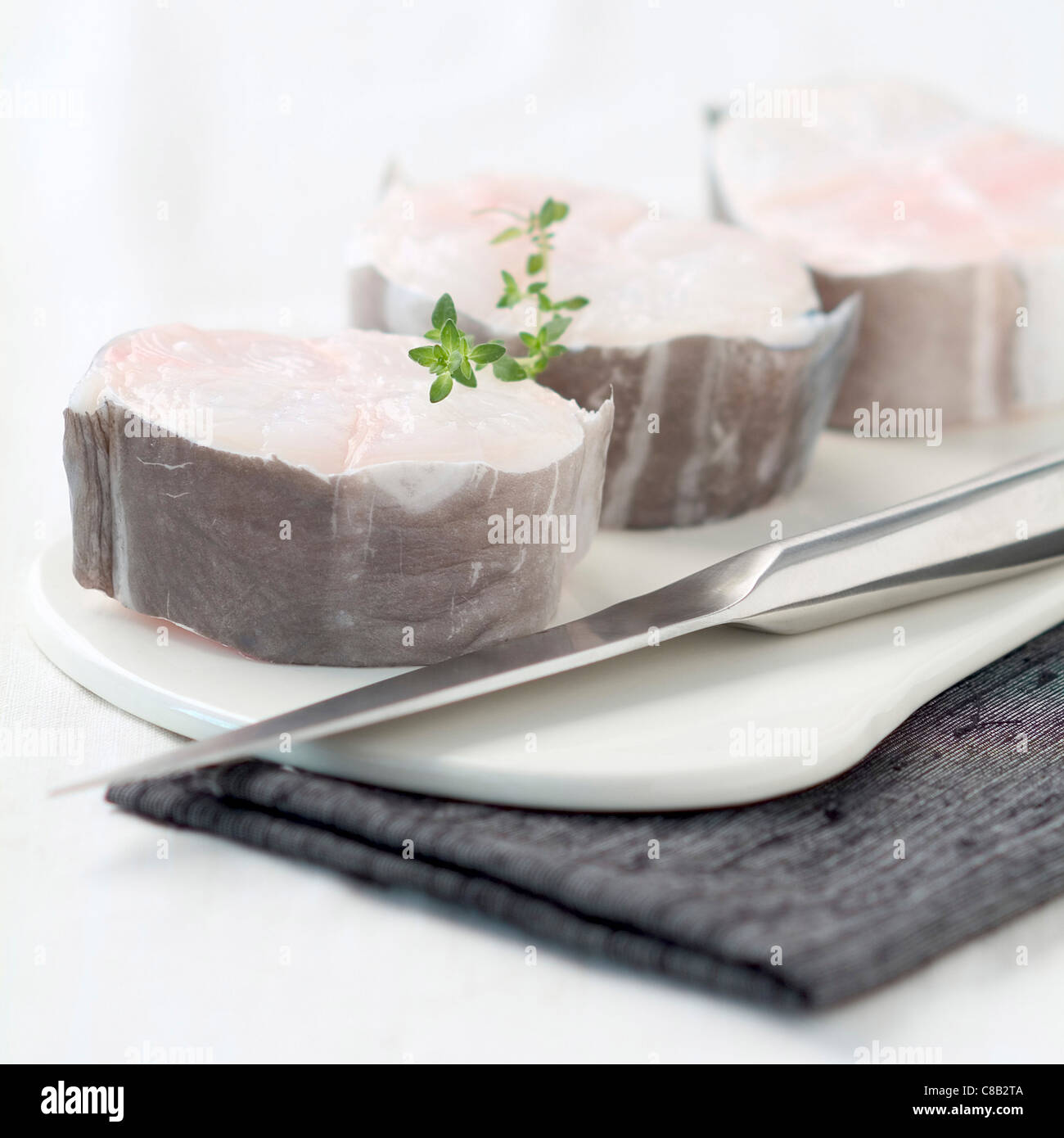 Slices of conger eel hi-res stock photography and images - Alamy