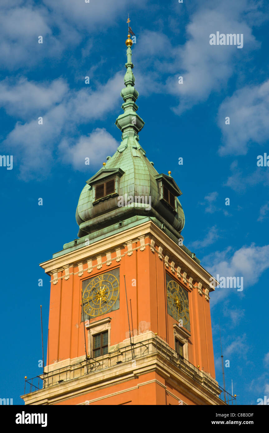 Tower of Zamek Krolewski the Royal Castle at Plac Zamkowy the Castle ...