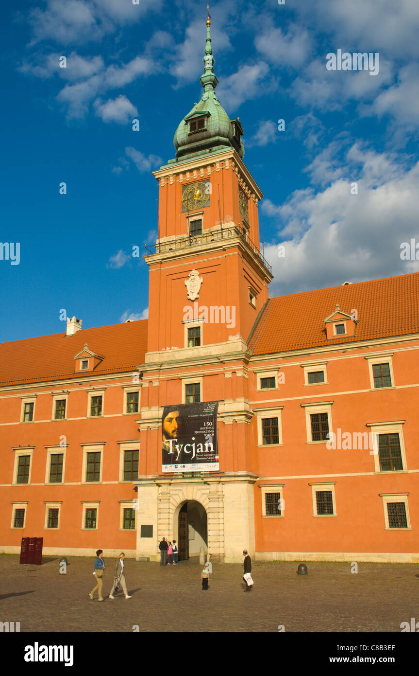 Zamek Krolewski the Royal Castle at Plac Zamkowy the Castle Square old ...