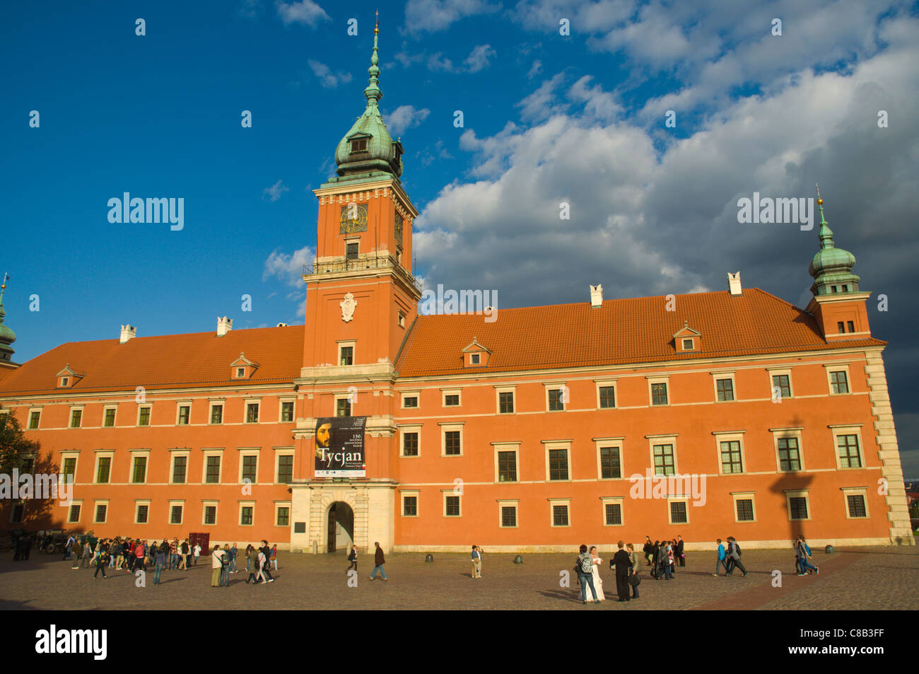 Zamek Krolewski the Royal Castle at Plac Zamkowy the Castle Square old ...