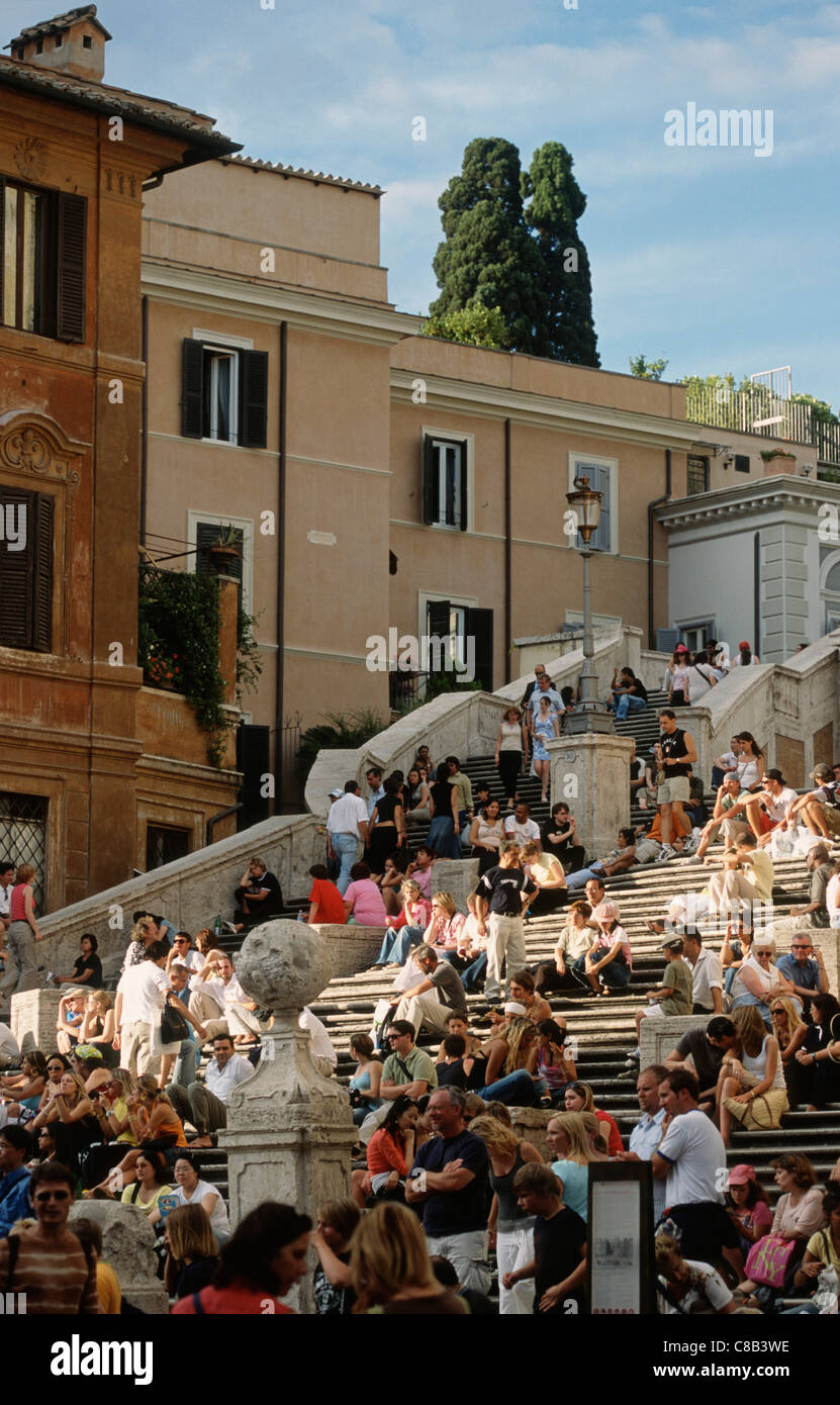 Spanish Steps Rome Italy Stock Photo - Alamy