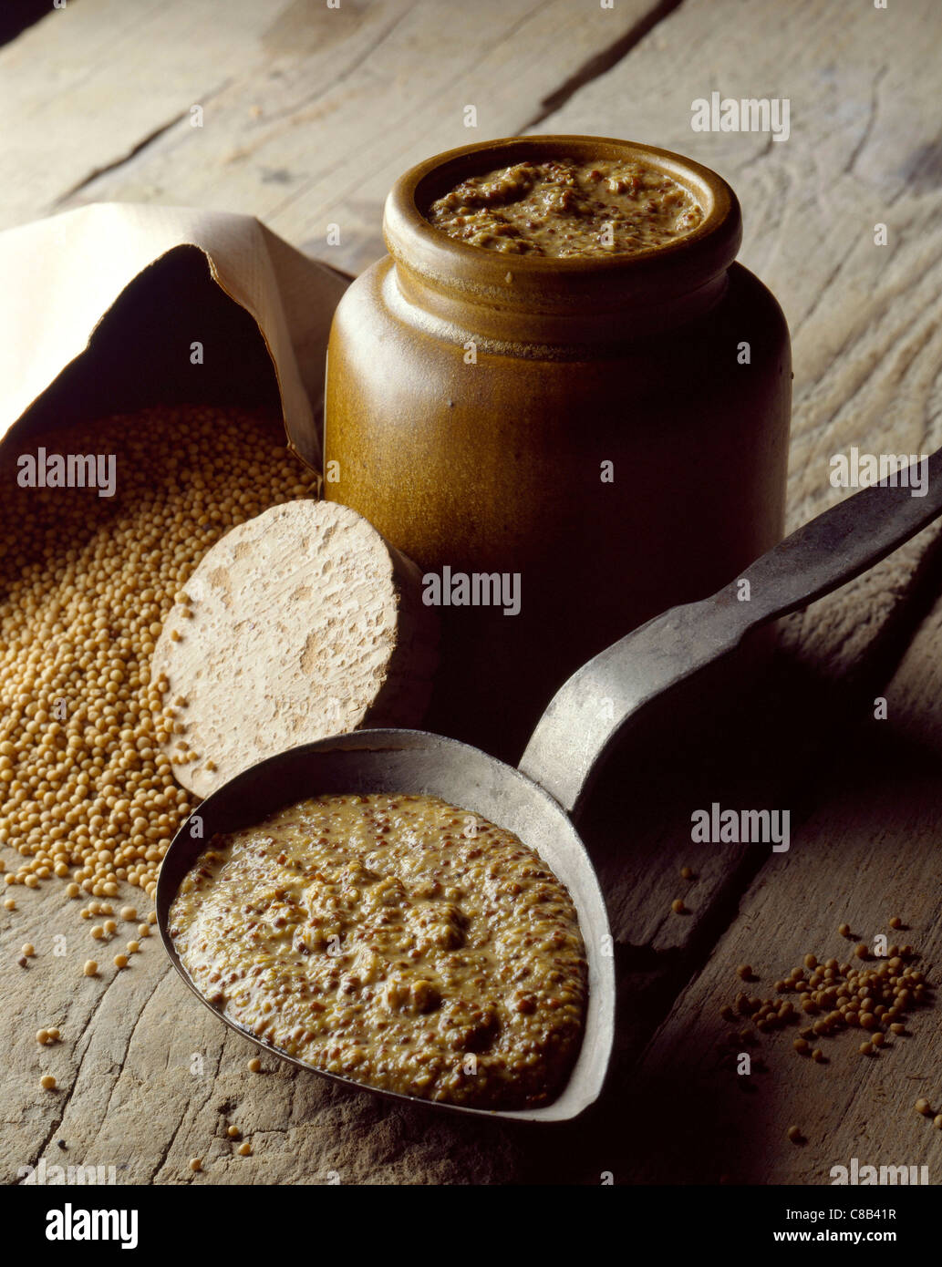 Mustard ladle hi-res stock photography and images - Alamy