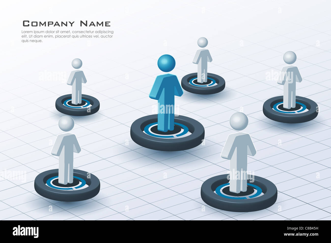 illustration of networking sign on white background Stock Photo - Alamy