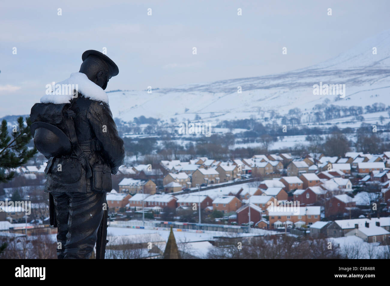 Clitheroe in winter hi-res stock photography and images - Alamy