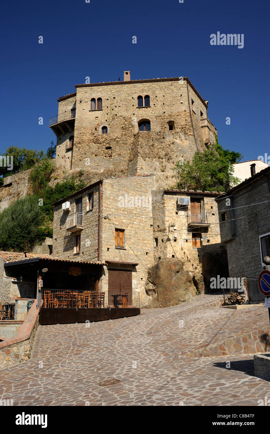 Italy, Basilicata, Valsinni, castle of Isabella Morra Stock Photo - Alamy