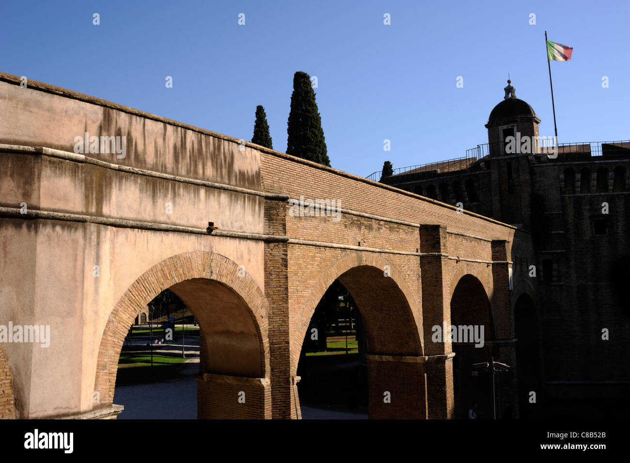 Italy, Rome, Passetto di Borgo Stock Photo - Alamy