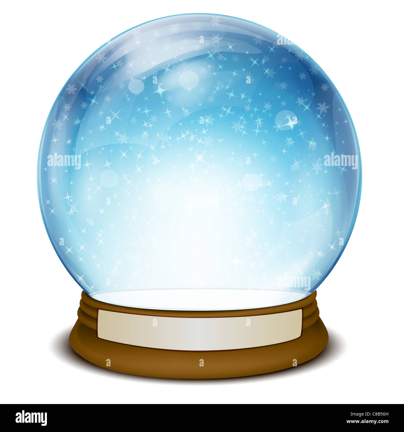 illustration of transparent globe on white background Stock Photo - Alamy