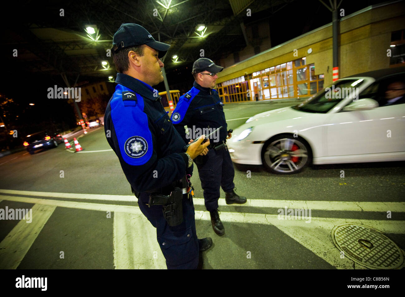 Italian border chiasso custom hi-res stock photography and images - Alamy