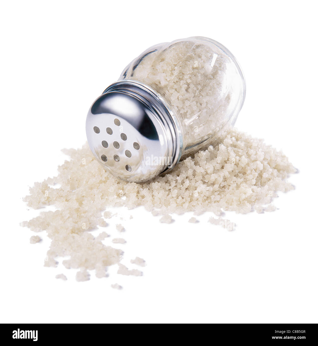 Silver salt cellar Cut Out Stock Images & Pictures - Alamy