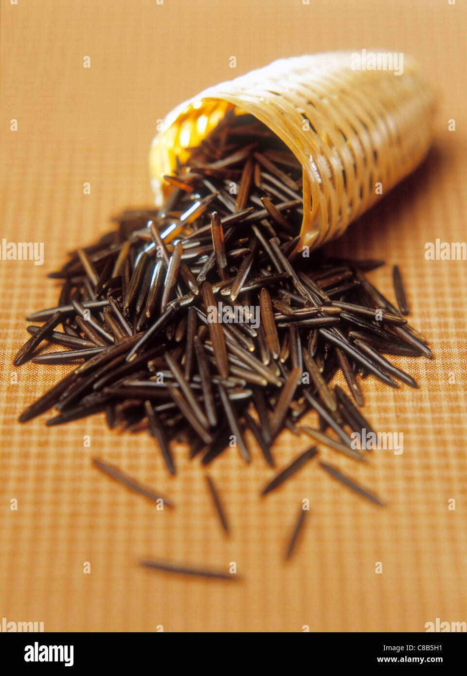 wild black rice Stock Photo - Alamy