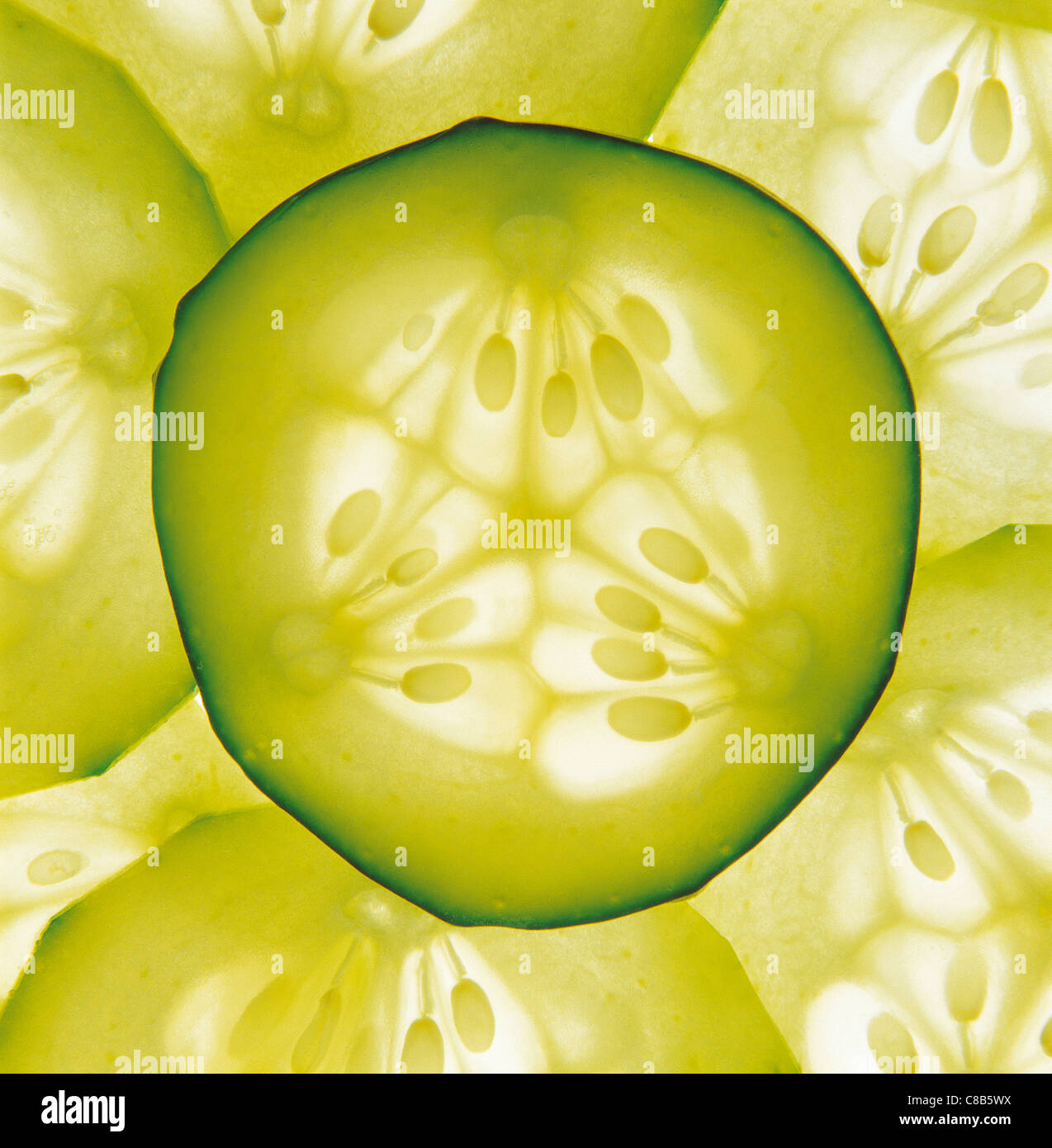 Cucumber slice graphic hi-res stock photography and images - Alamy