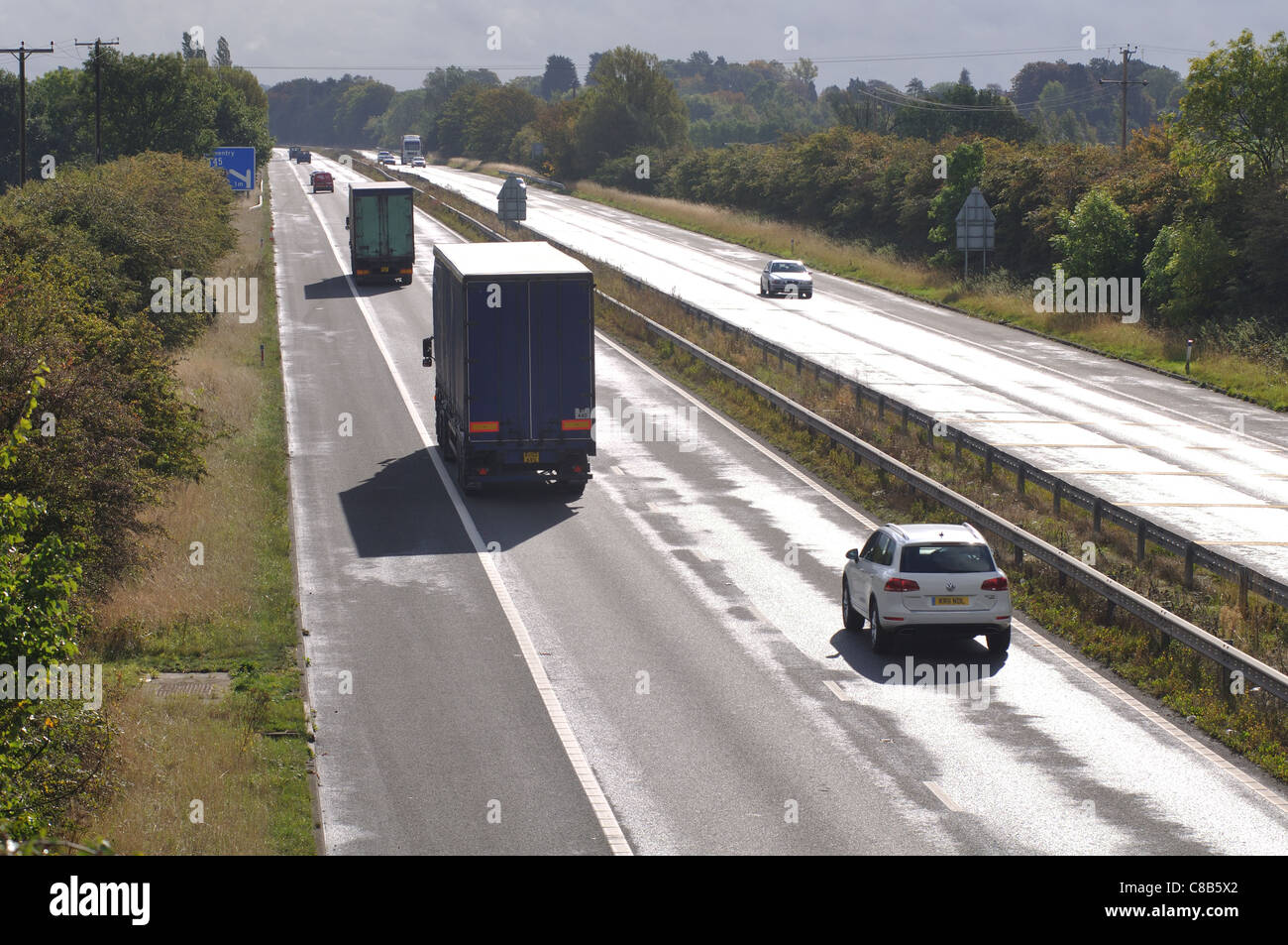 M45 motorway hi-res stock photography and images - Alamy