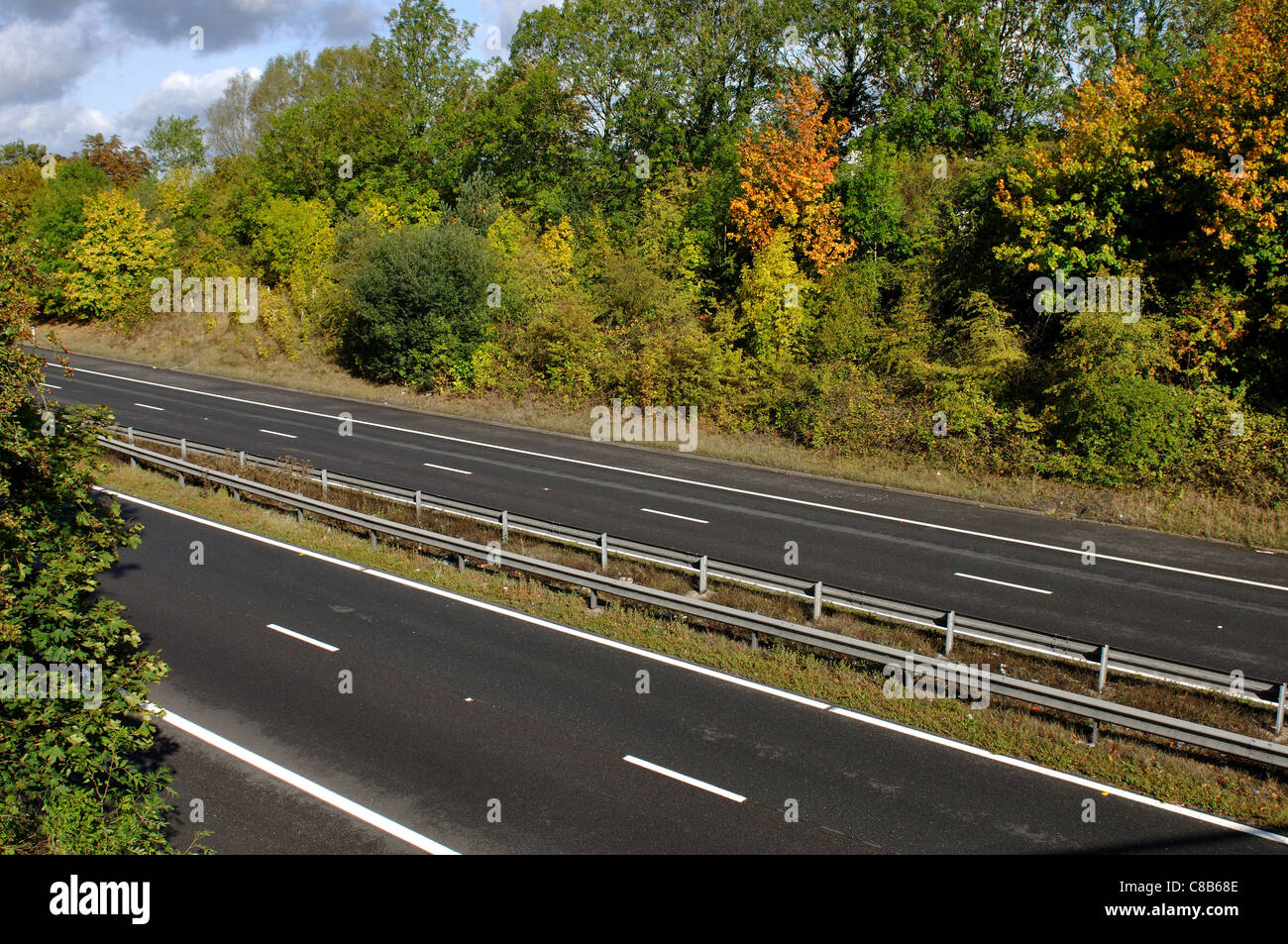 M45 motorway near Dunchurch, Warwickshire, England, UK Stock Photo - Alamy