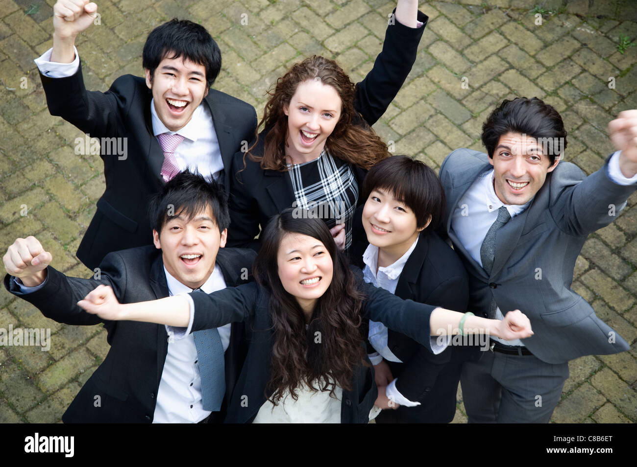 Victory celebrating hi-res stock photography and images - Alamy