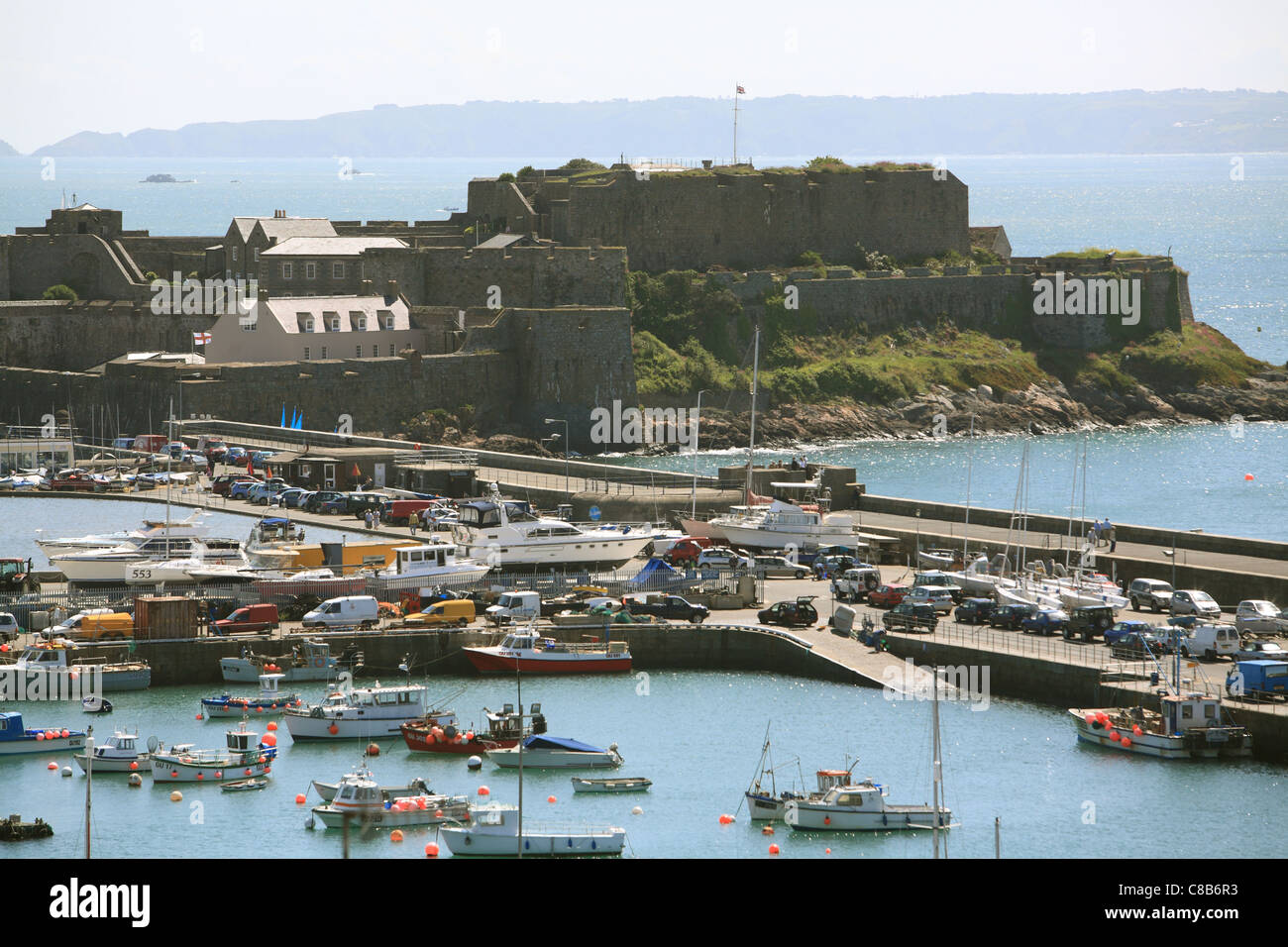 Castle Cornet St Peter Port Guernsey Stock Photo - Alamy