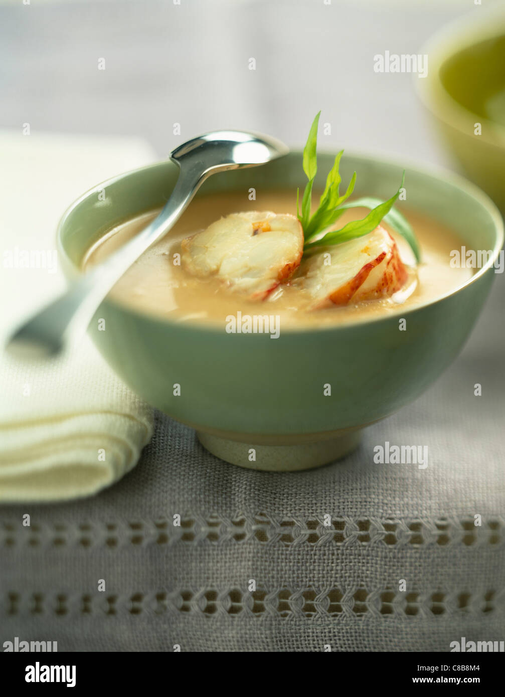 Consommé spoon hi-res stock photography and images - Alamy
