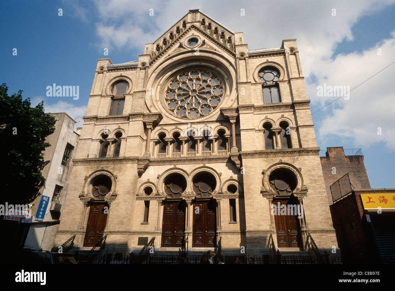 Eldridge Street Synagogue, New York High Resolution Stock Photography ...