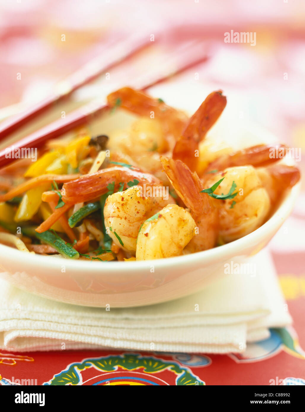 Saute of prawns hi-res stock photography and images - Alamy