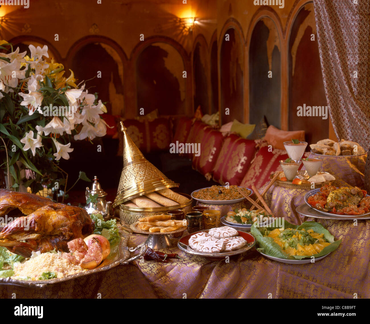 Moroccan lamb pastilla hi-res stock photography and images - Alamy