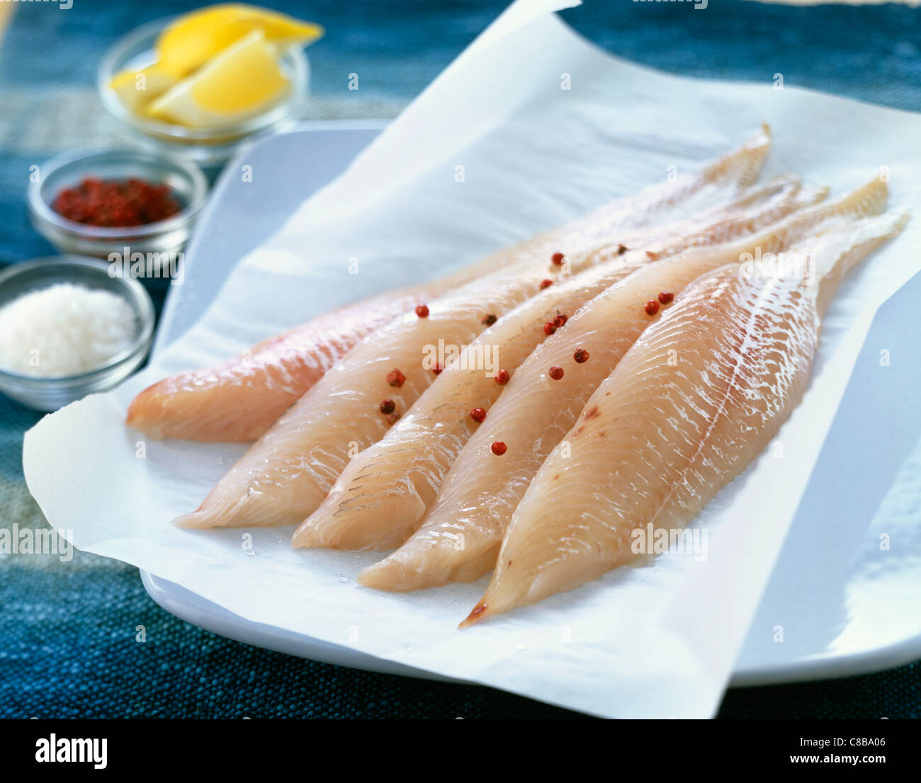 Fillets of cod Stock Photo - Alamy