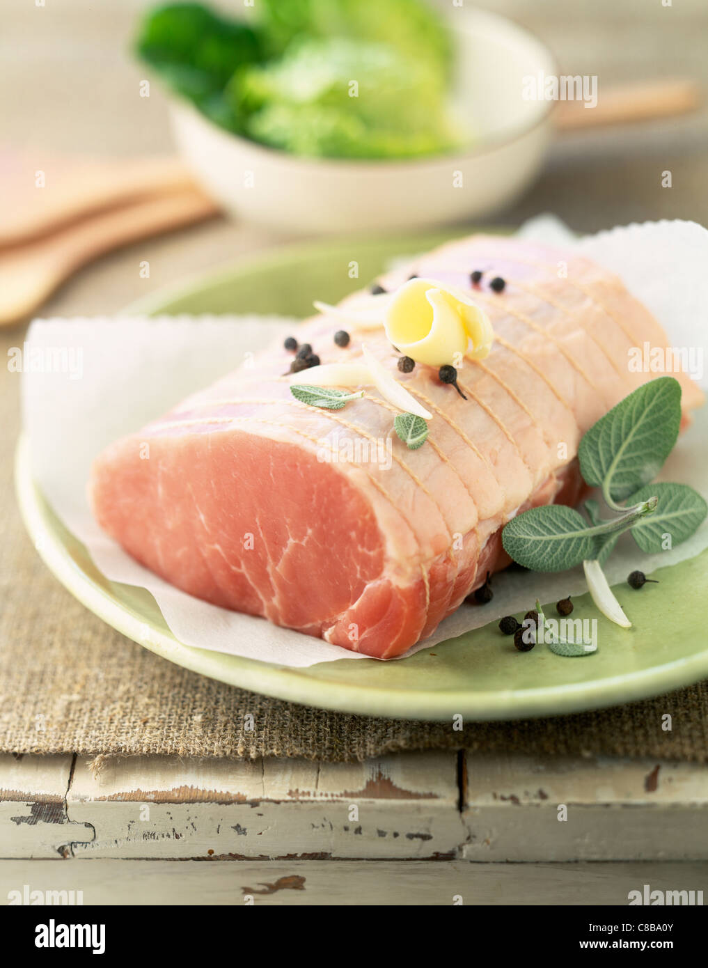 joint of pork Stock Photo - Alamy