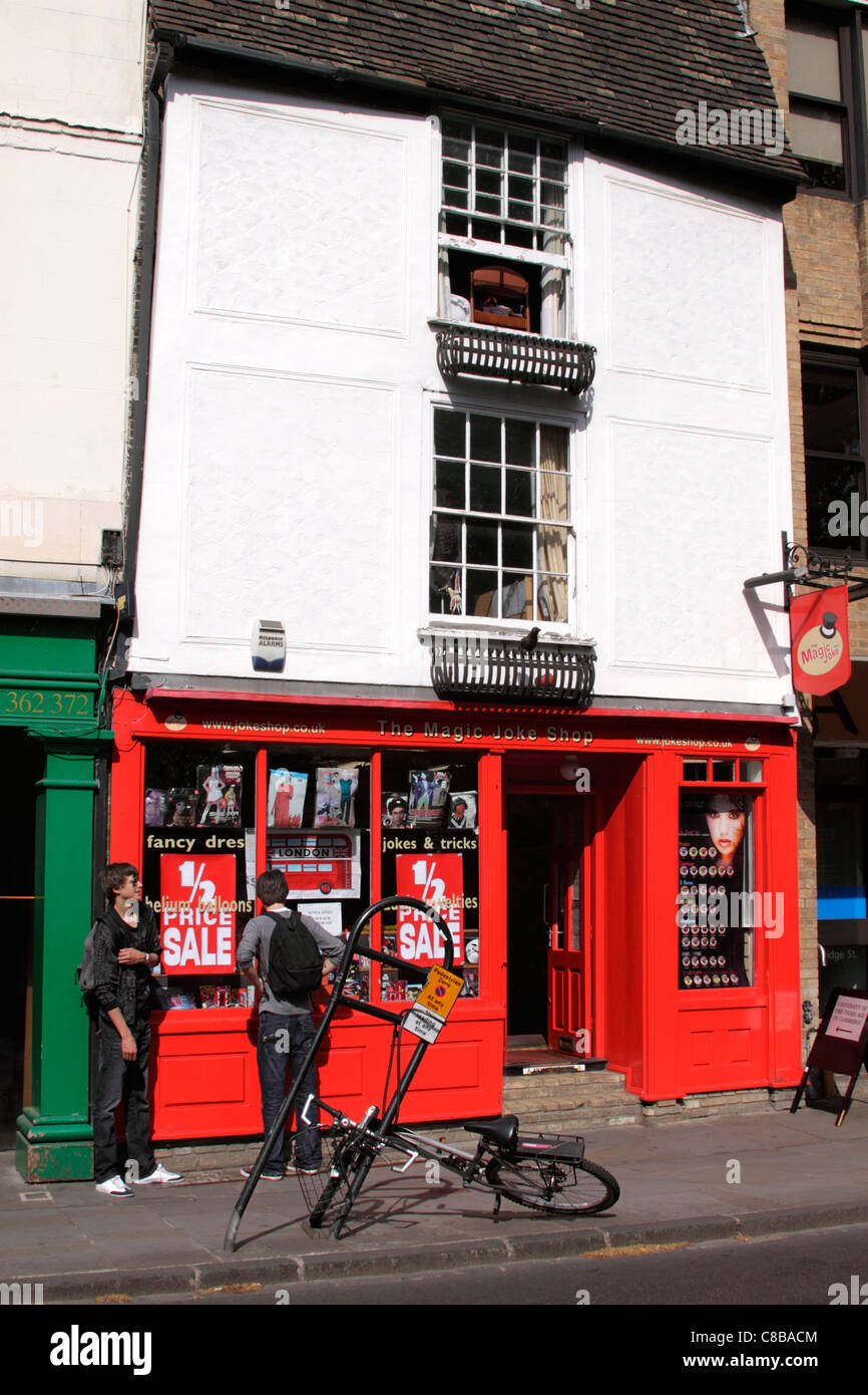 The Magic Joke Shop Bridge Street Cambridge Stock Photo - Alamy