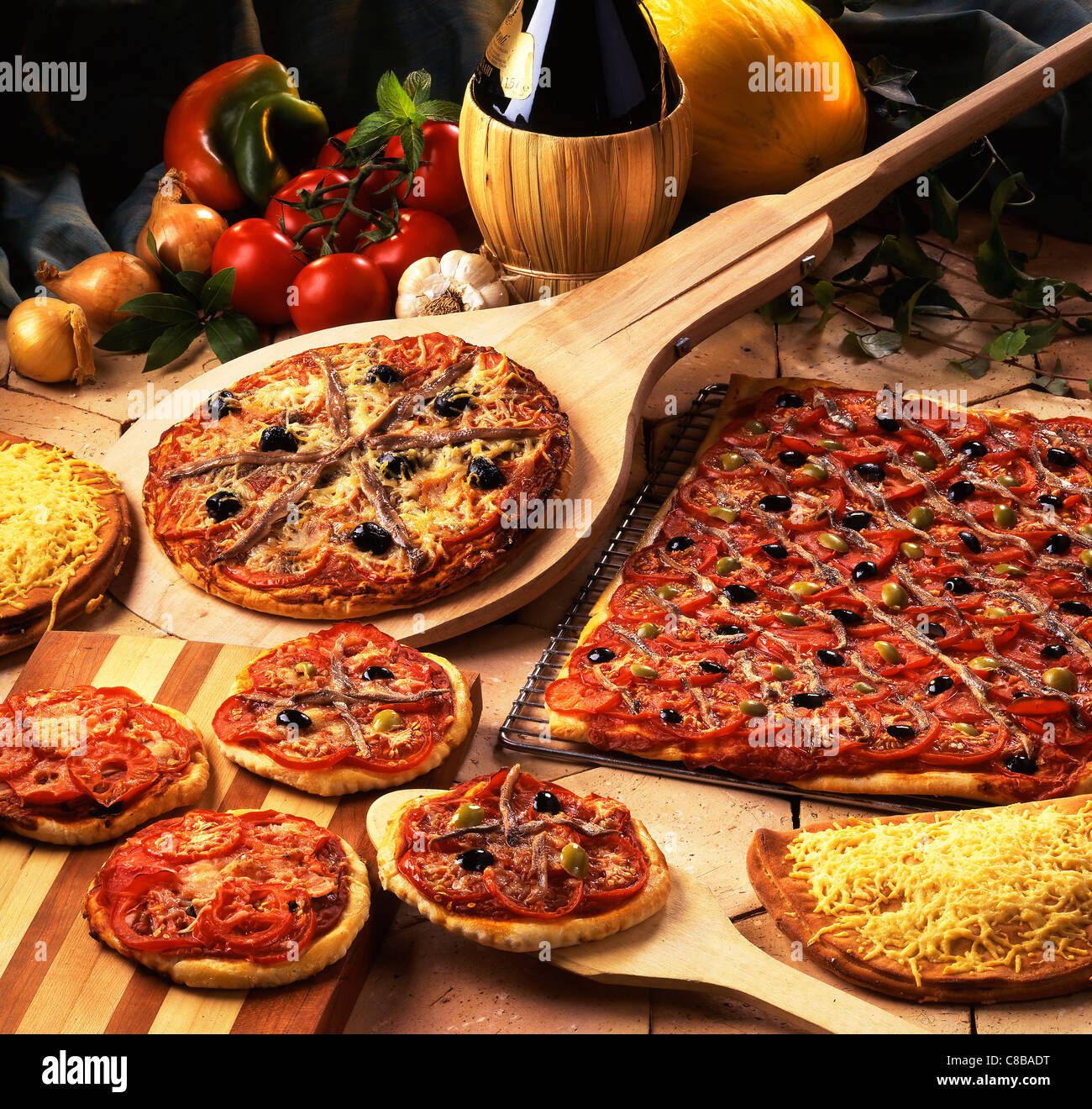 Pizzas hi-res stock photography and images - Alamy