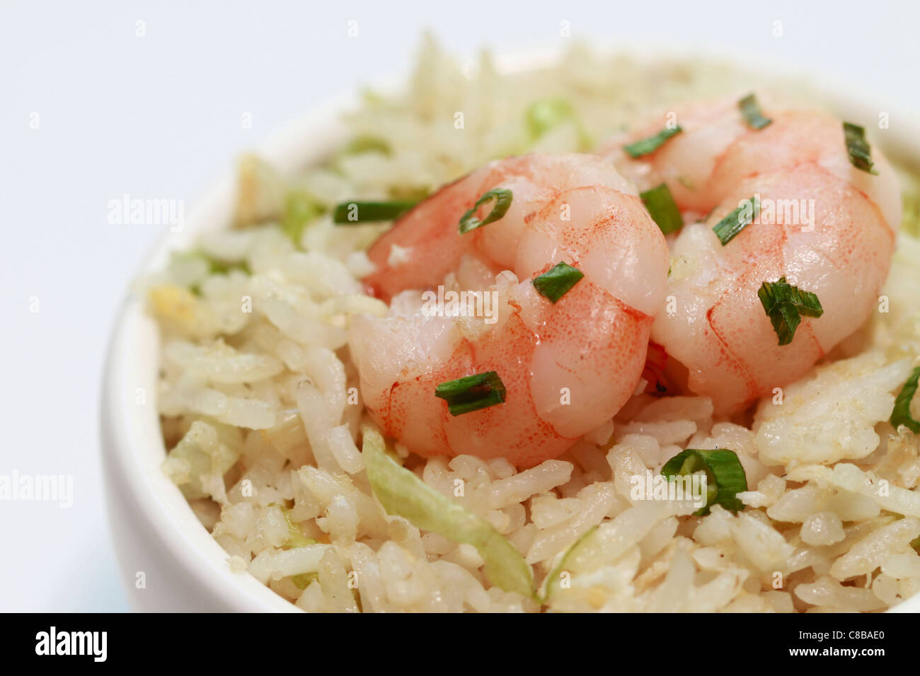 Chinese Shrimp Fried Rice Stock Photo - Alamy