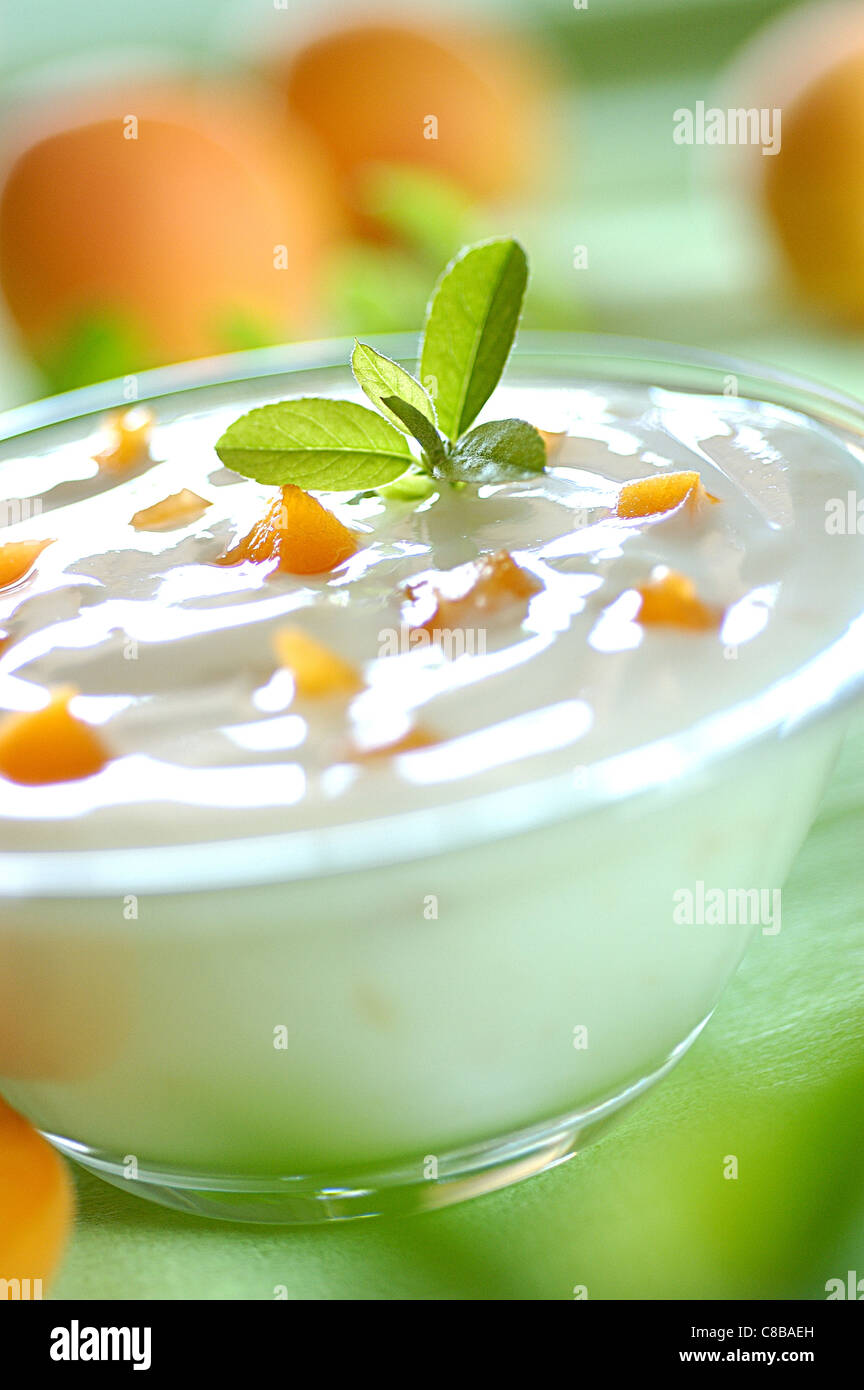 Fromage frais summer fruit hi-res stock photography and images - Alamy