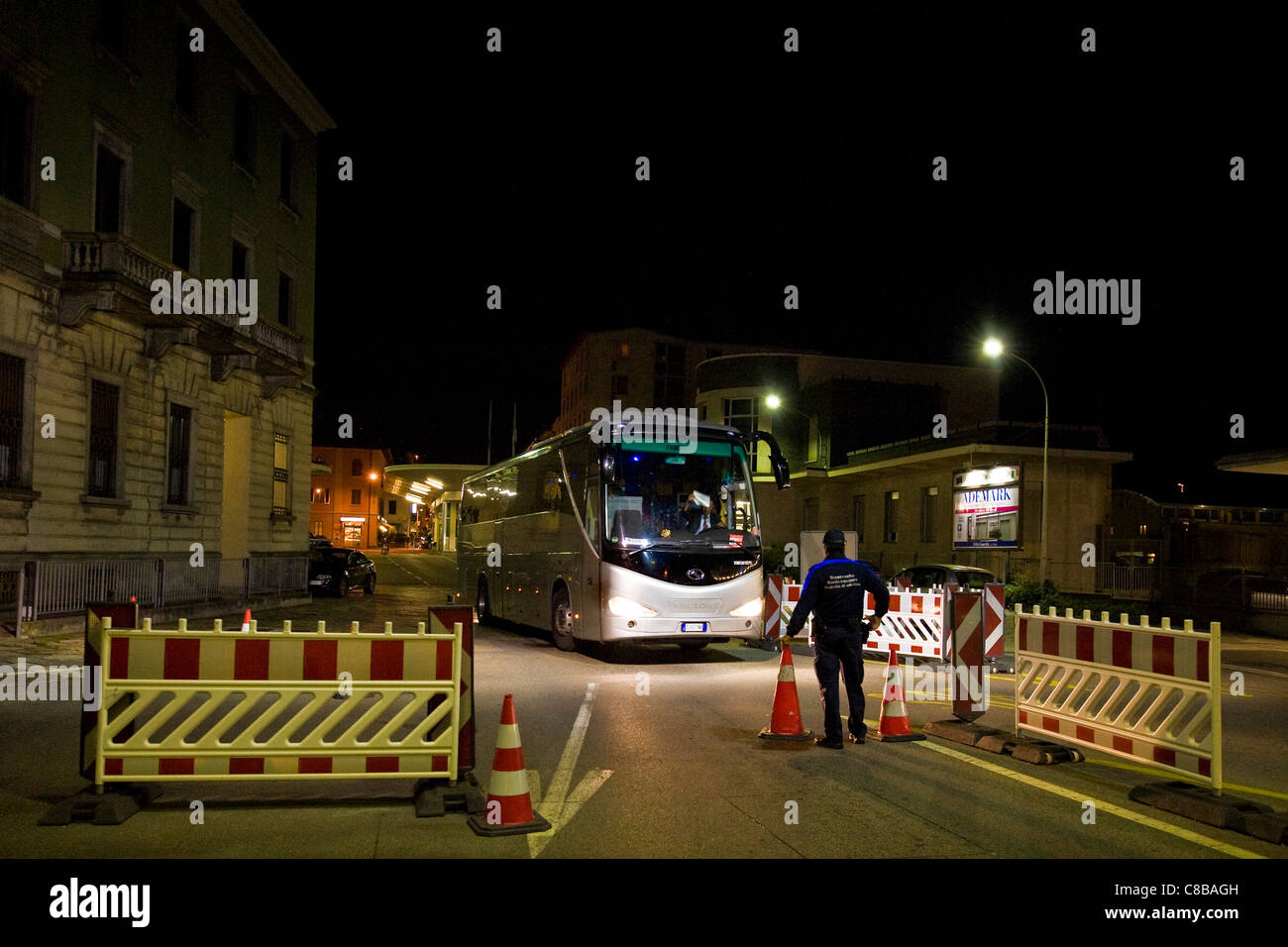 Italian border chiasso custom hi-res stock photography and images - Alamy