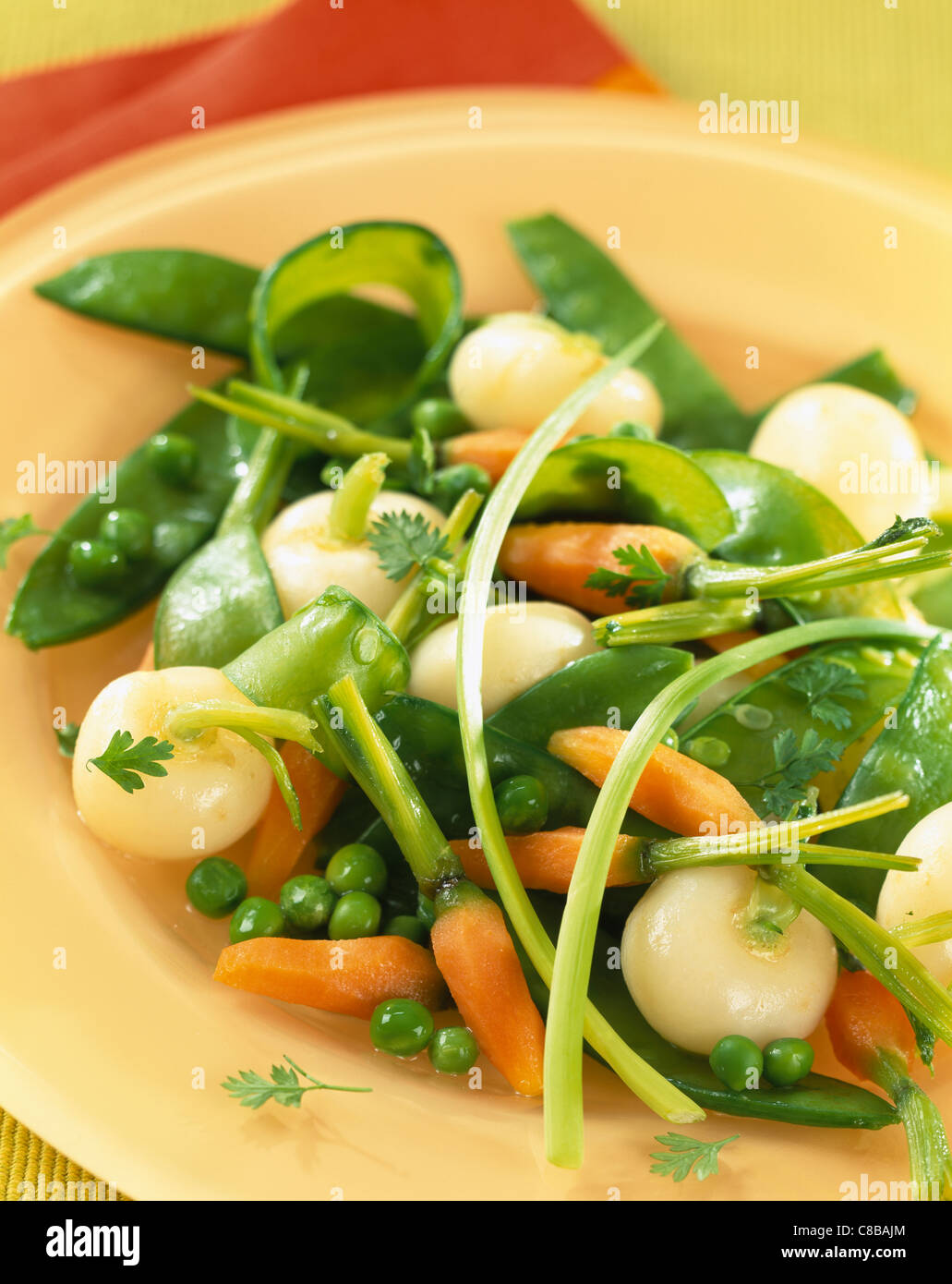 mixed baby vegetables Stock Photo - Alamy