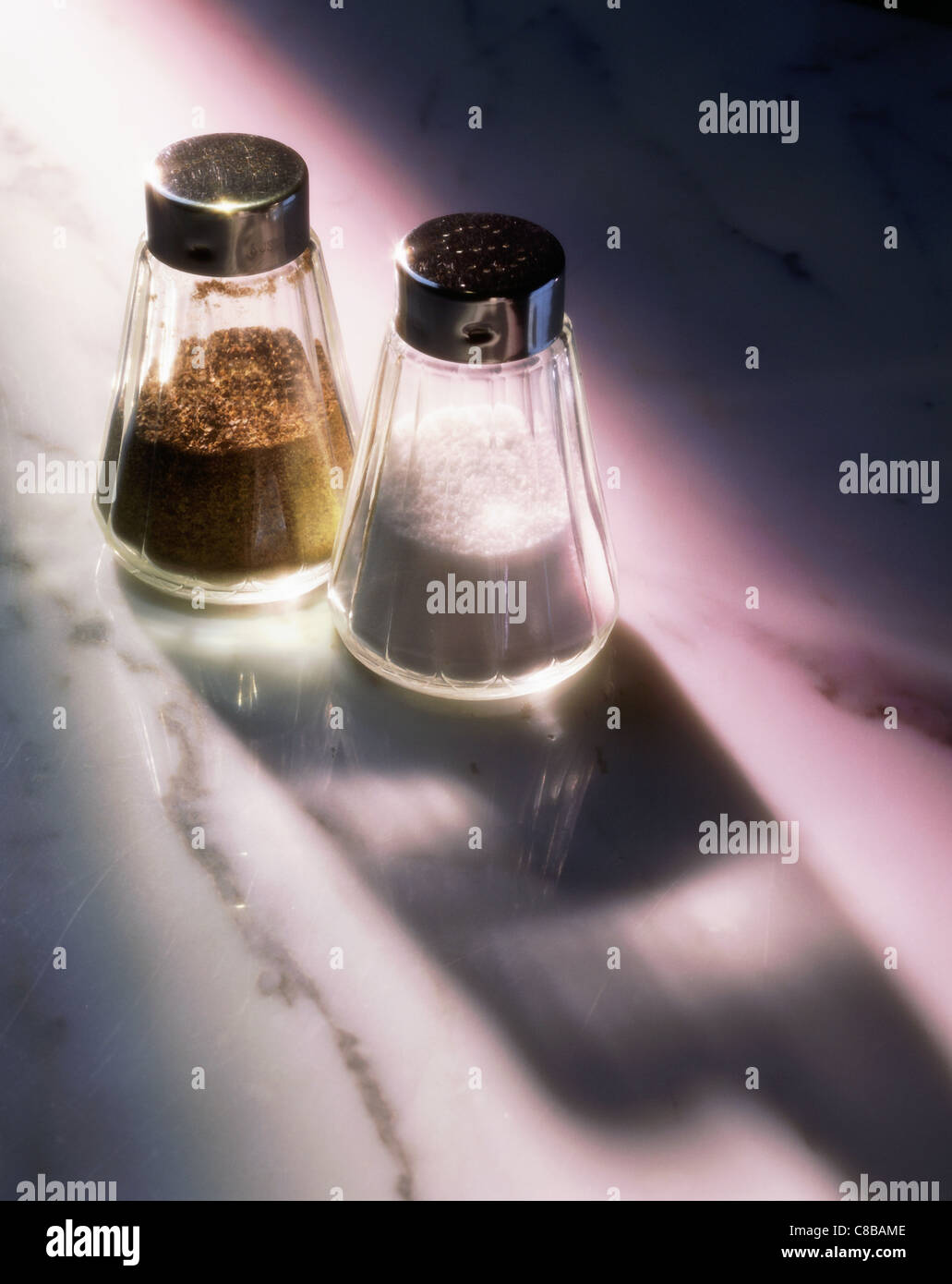 salt and pepper pots Stock Photo - Alamy