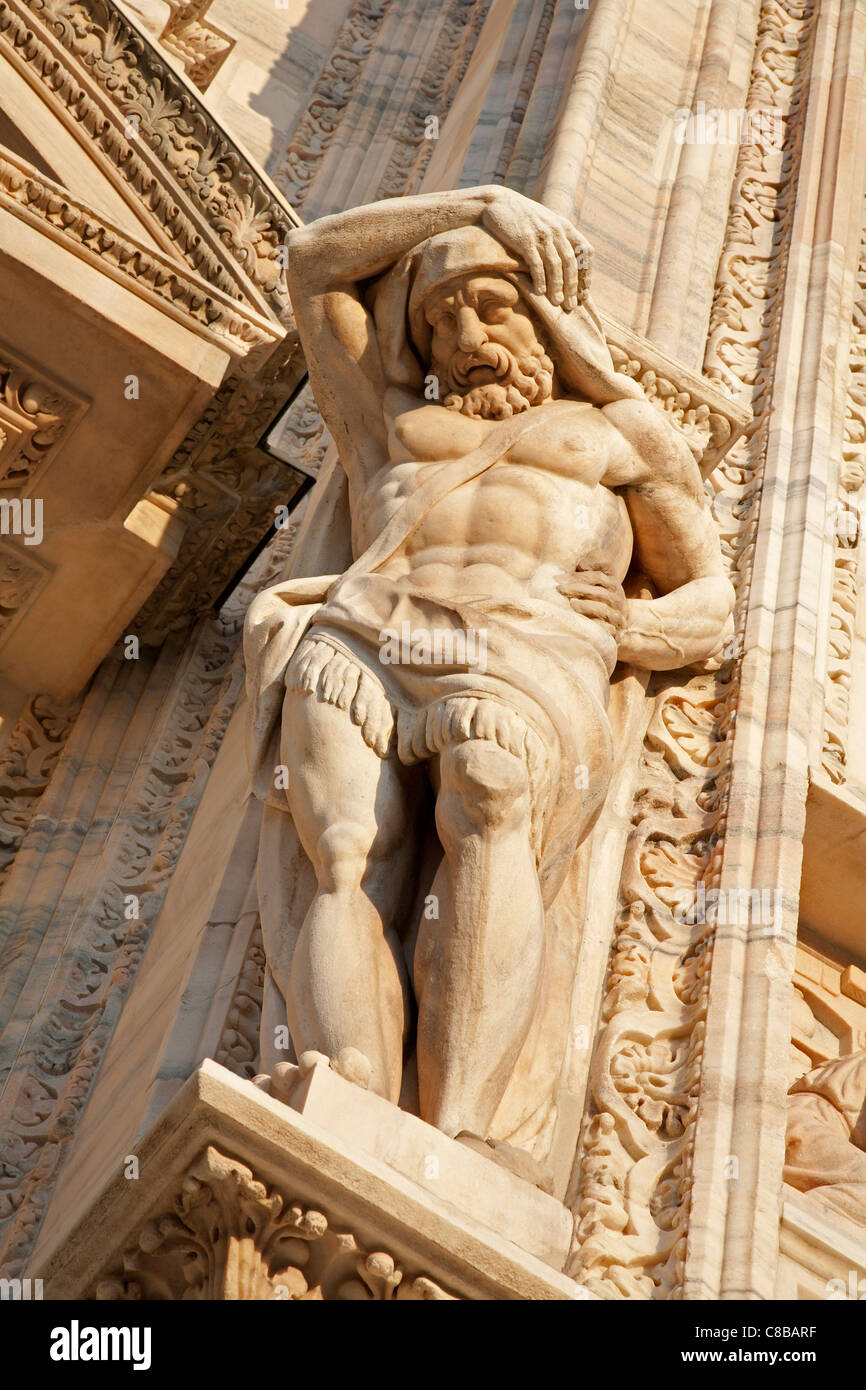 Milan architecture detail hi-res stock photography and images - Alamy